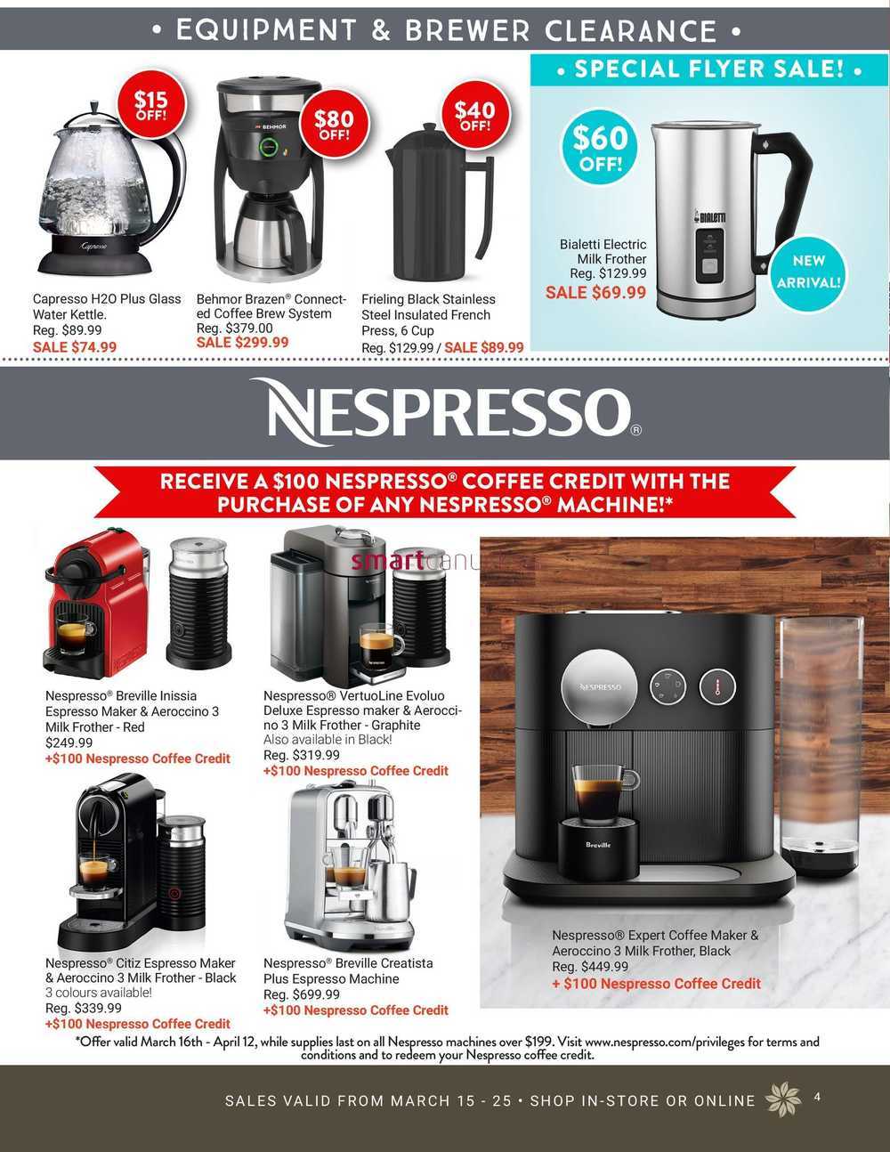 ECS Coffee Flyer March 15 To 25 ECS Coffee Flyer March 15 To 25