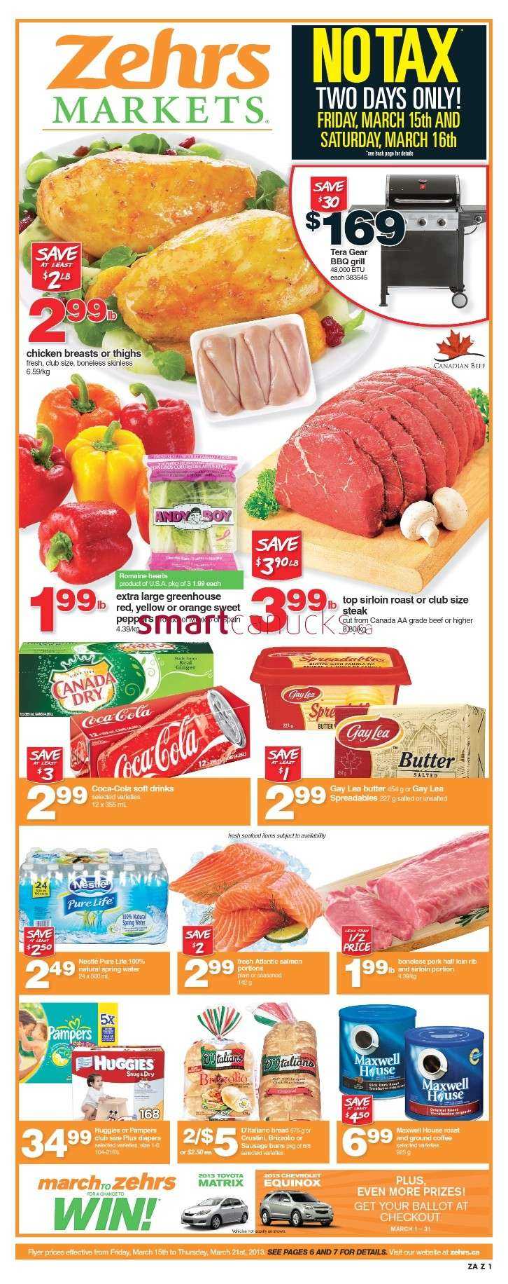 Zehrs flyer Mar 15 to 21