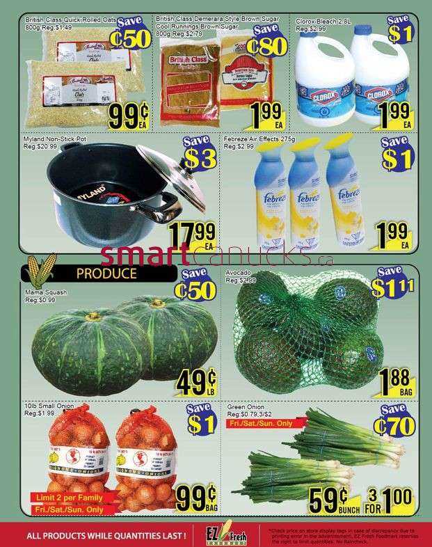 EZ Fresh Foodmart flyer Mar 15 to 21
