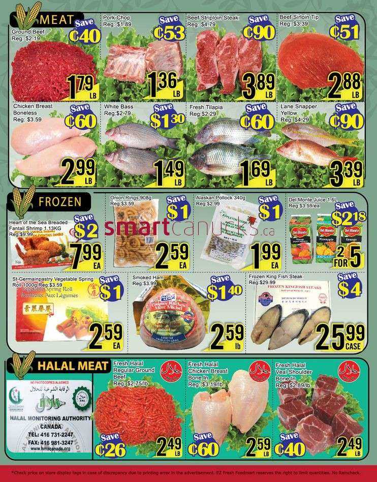 EZ Fresh Foodmart flyer Mar 22 to 28