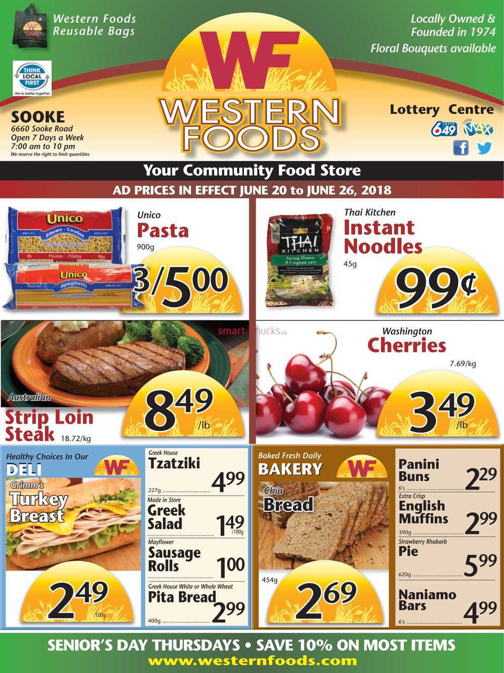 Western Foods Flyer June 20 To 26 Western Foods Flyer June 20 To 26
