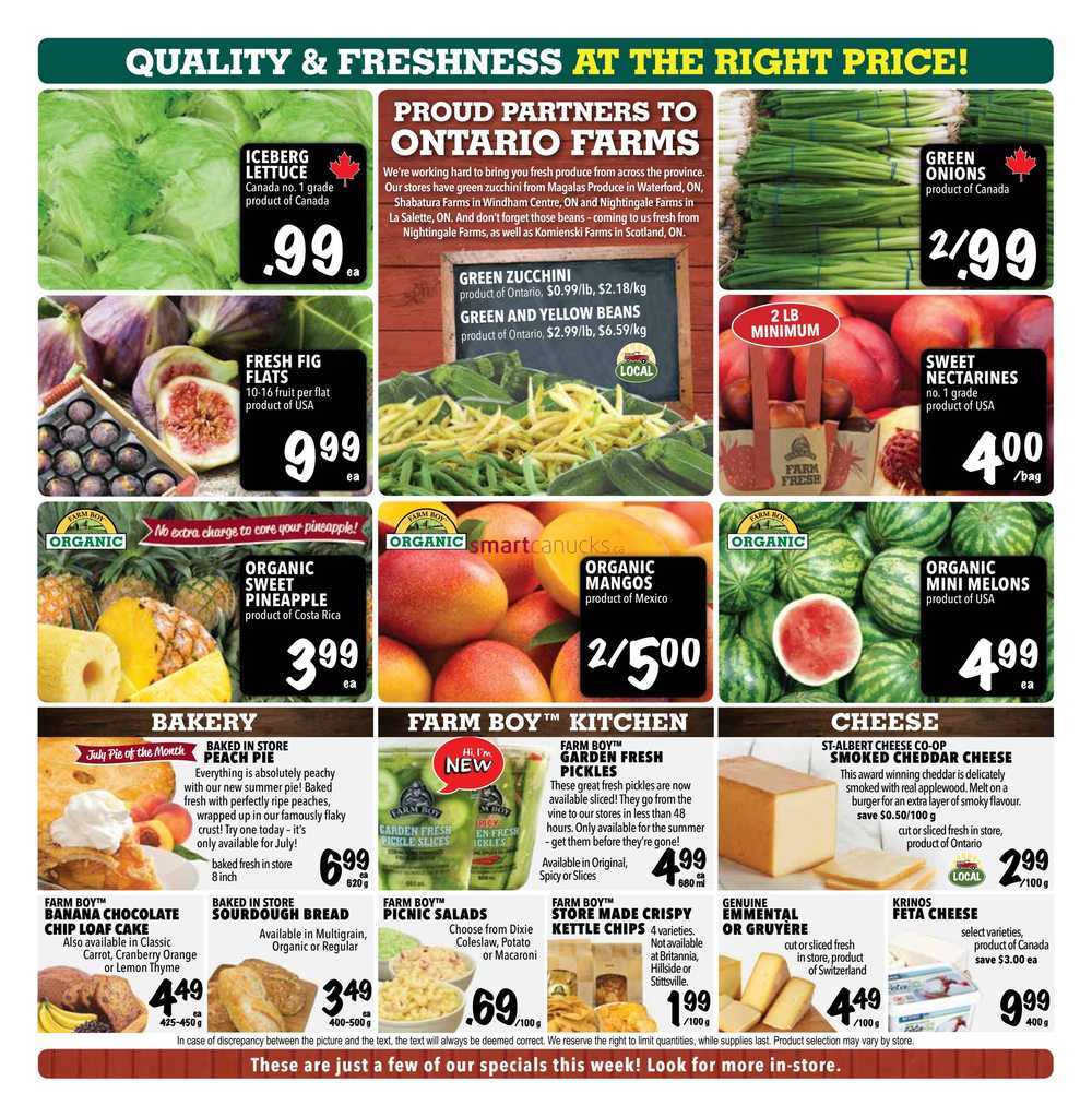 Farm Boy (Brantford, Cambridge, Hamilton, Kitchener & London) Flyer ...