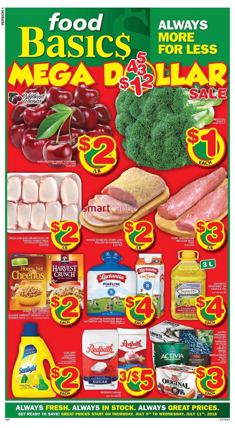 Food Basics Flyer July 5 To 11 Food Basics Flyer