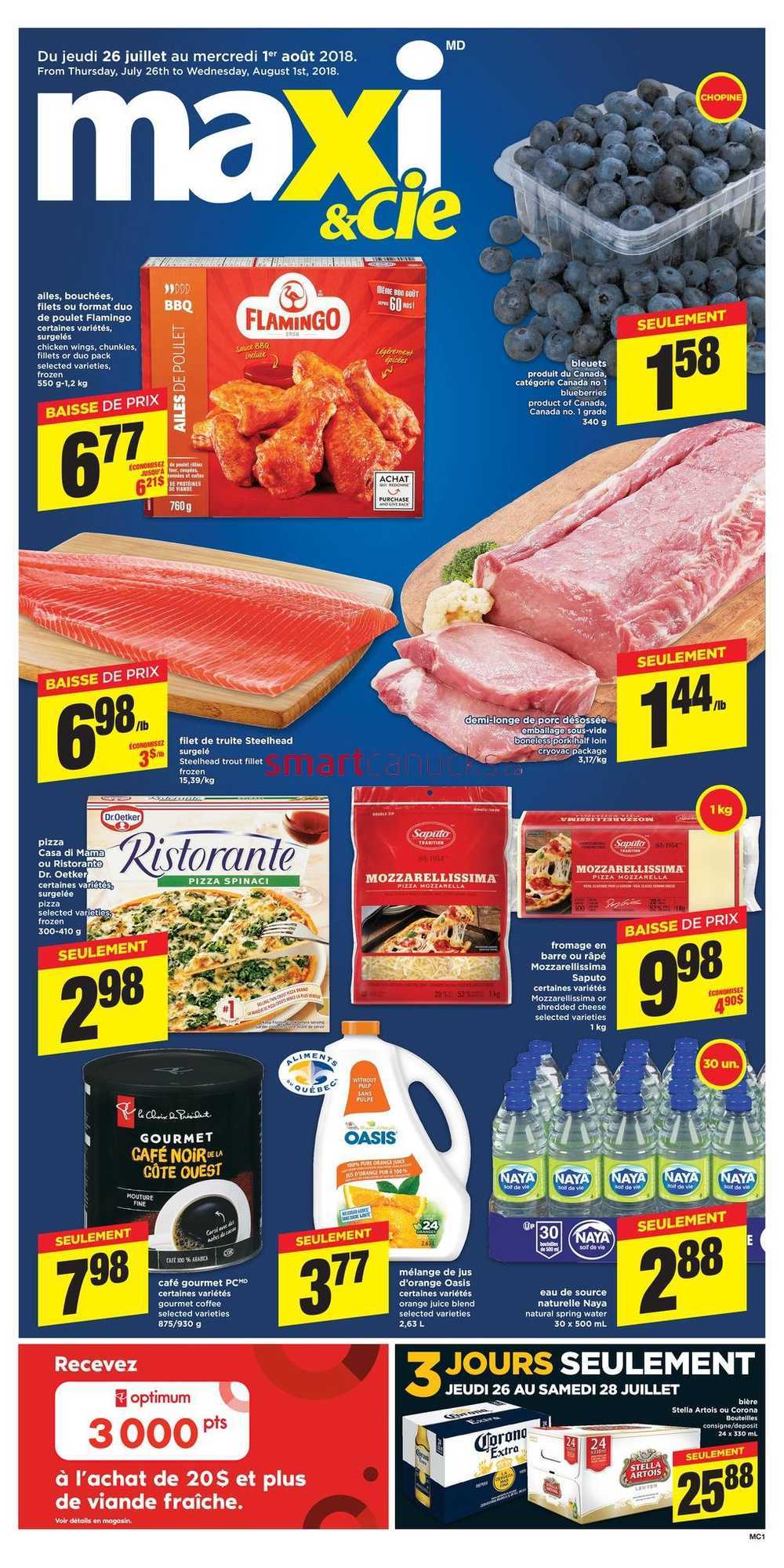 Maxi Cie Flyer July 26 To August 1 Maxi Cie Flyer July 26 To August 1