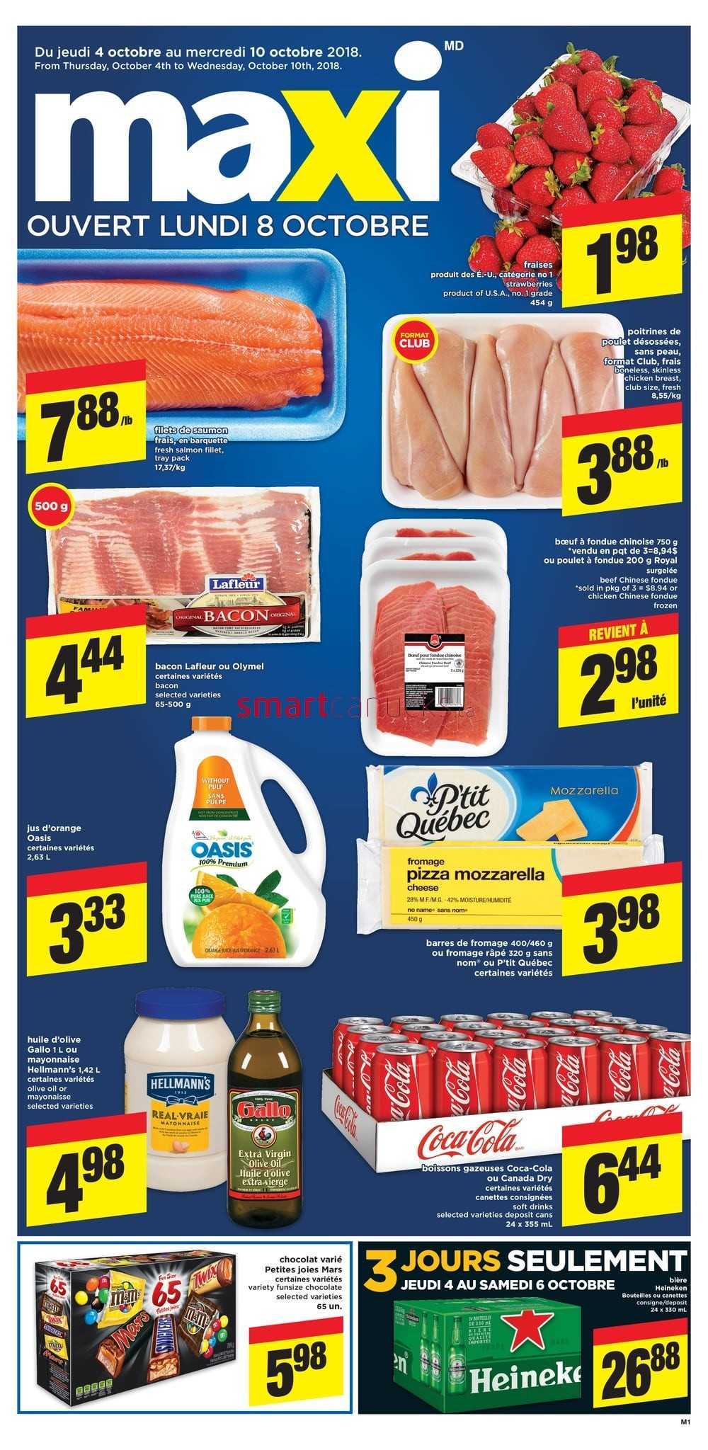 Maxi Flyer October 4 To 10