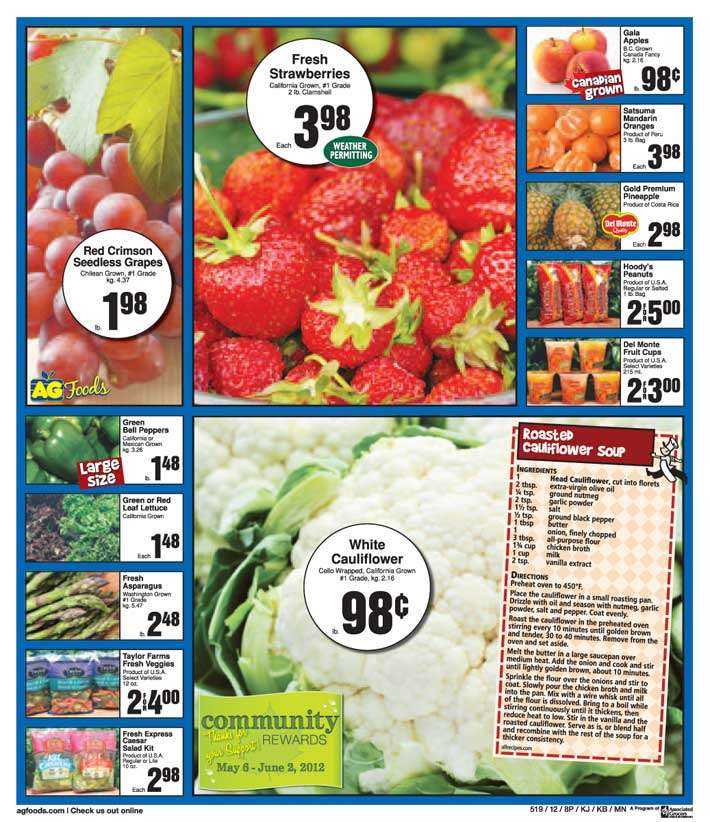 AG Foods flyer May 6 to 12