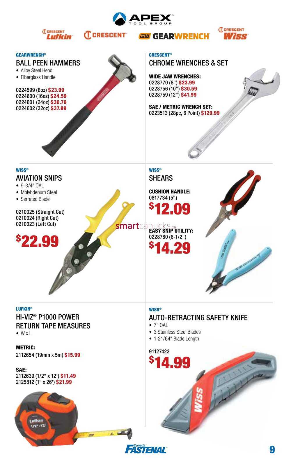Fastenal Flyer April 1 To June 30