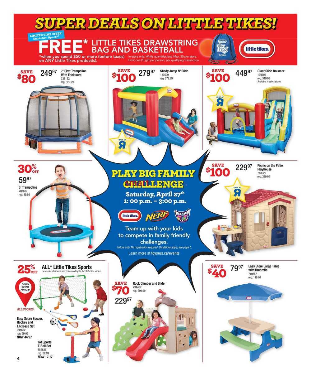 Toys R Us Flyer April 23 to May 2
