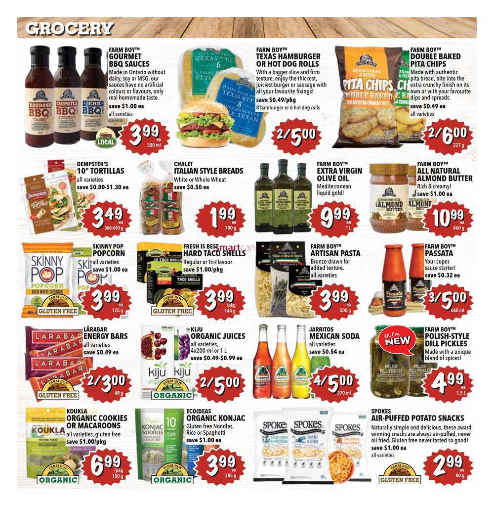 Farm Boy Flyer April 25 to May 1