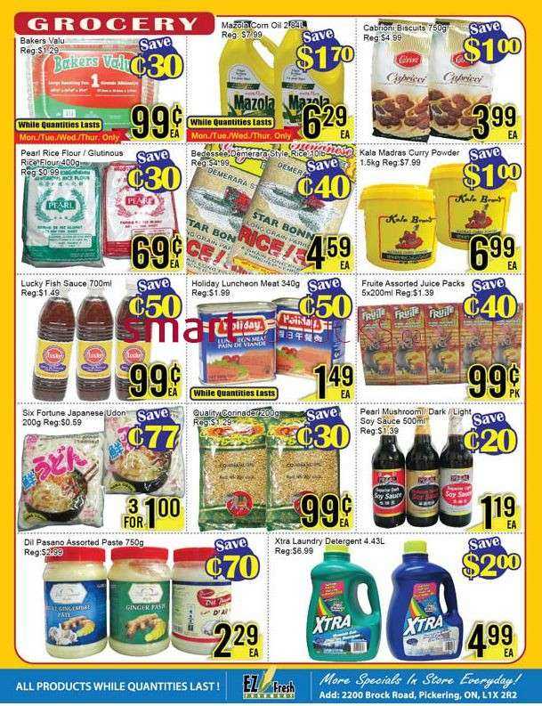 EZ Fresh Foodmart flyer May 24 to 30