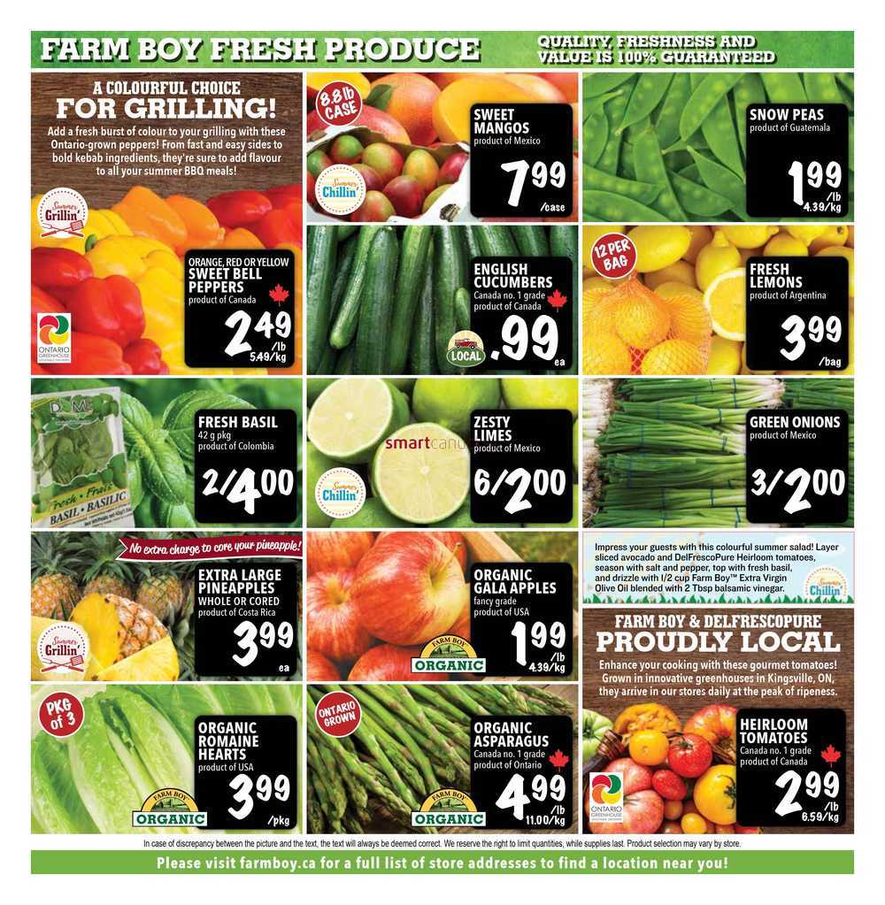 Farm Boy Flyer May 23 to 29