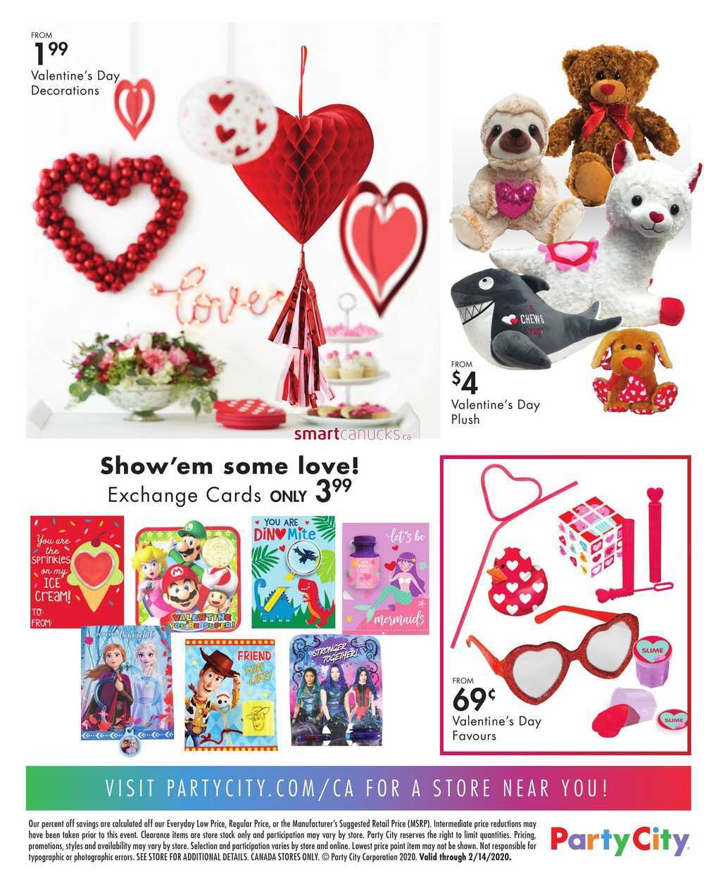 Party City Flyer January 23 to February 14