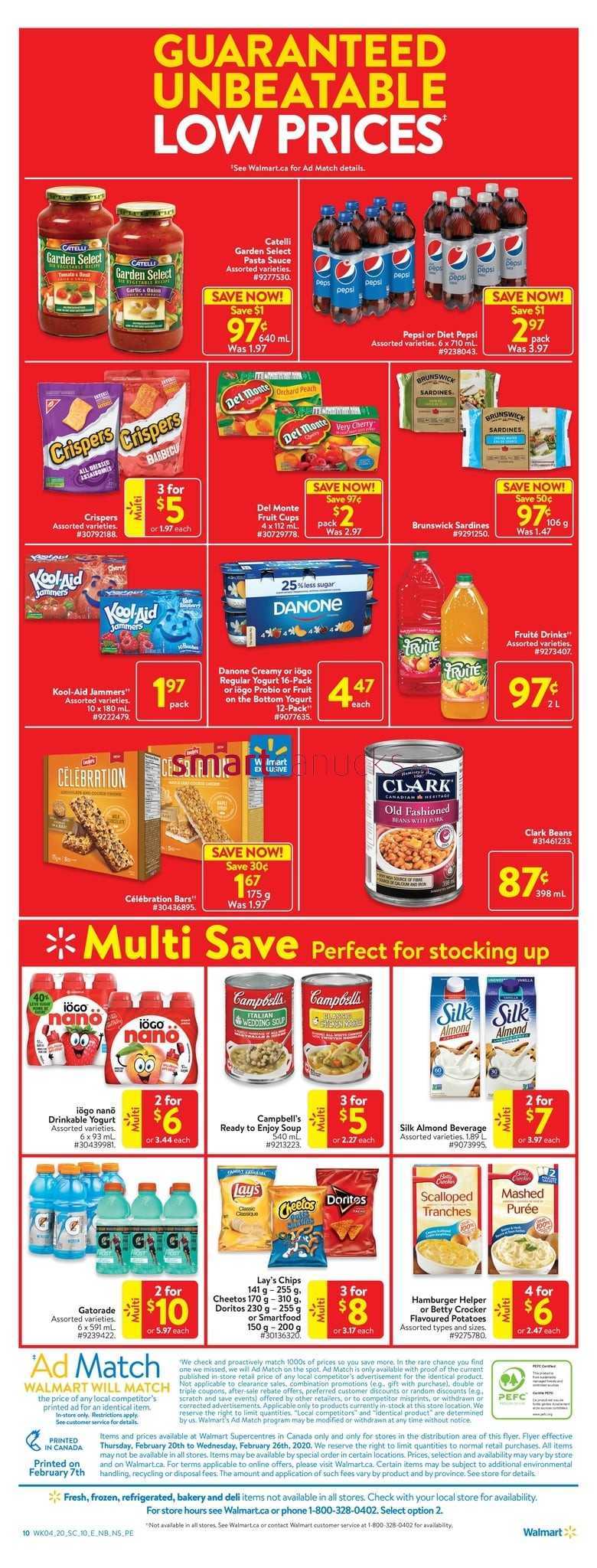 Walmart Supercentre Atlantic Flyer February 20 To 26 Walmart Supercentre Atlantic Flyer February 20 To 26