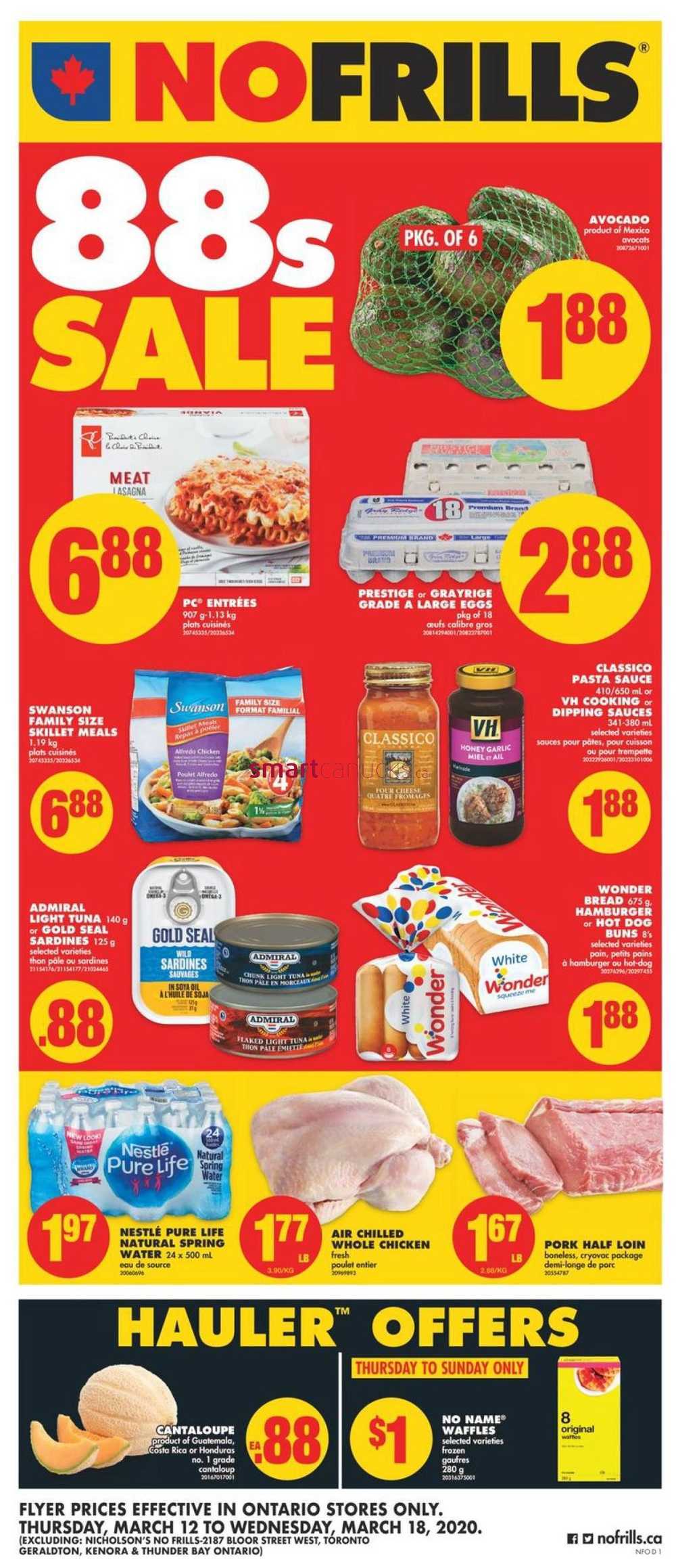 No Frills ON Flyer March 12 To 18 No Frills Flyer