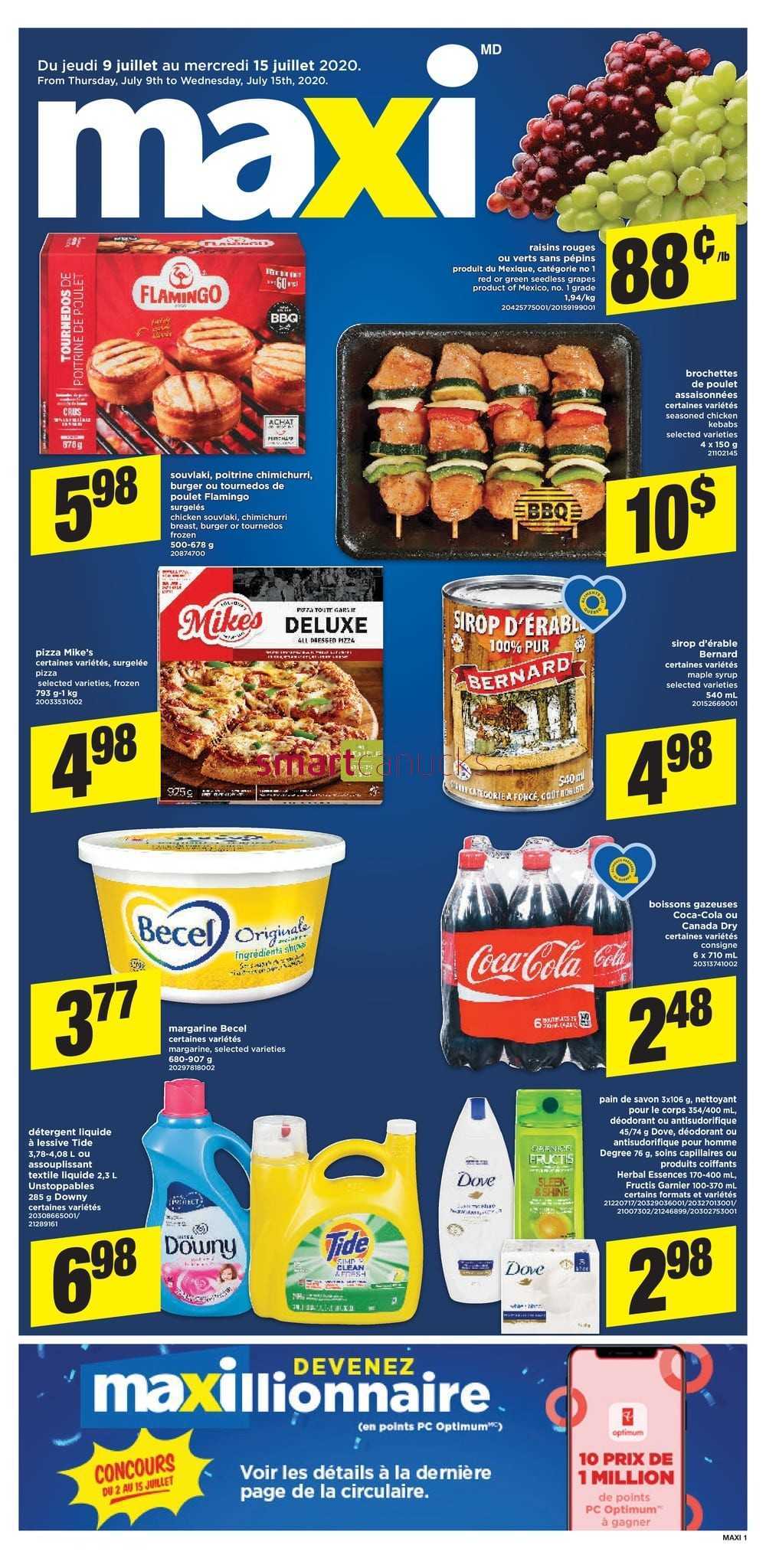 Maxi Flyer July 9 To 15