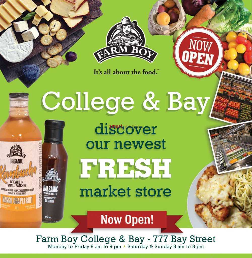 Farm Boy Flyer October 15 to 21