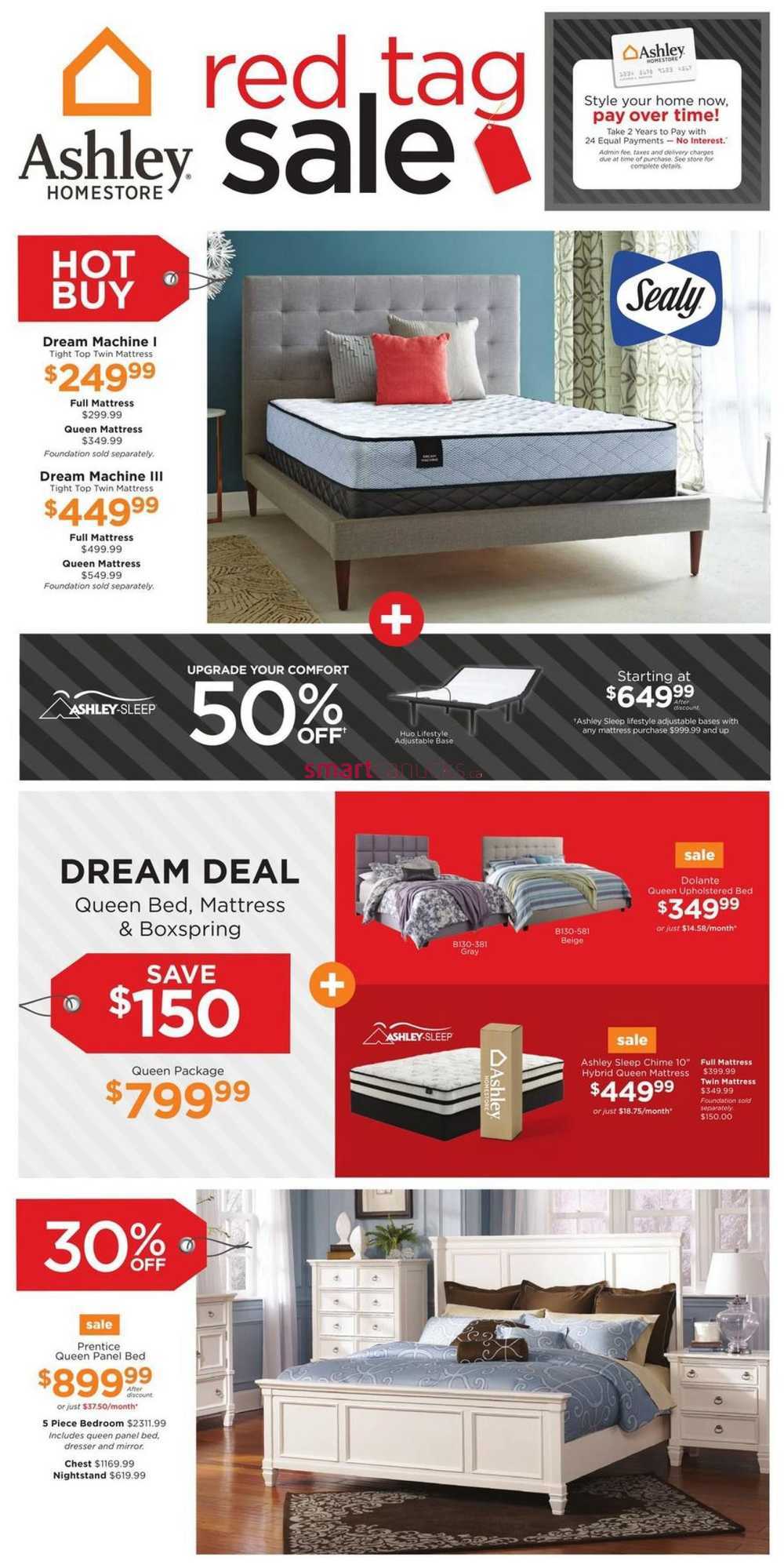 Ashley HomeStore (ON) Flyer October 15 to 22