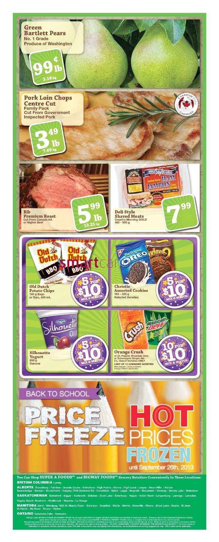 Bigway and Super A Foods flyer Sep 13 to 19