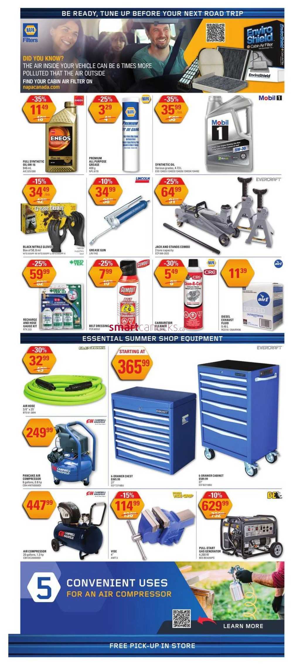 NAPA Auto Parts Flyer June 1 to 30