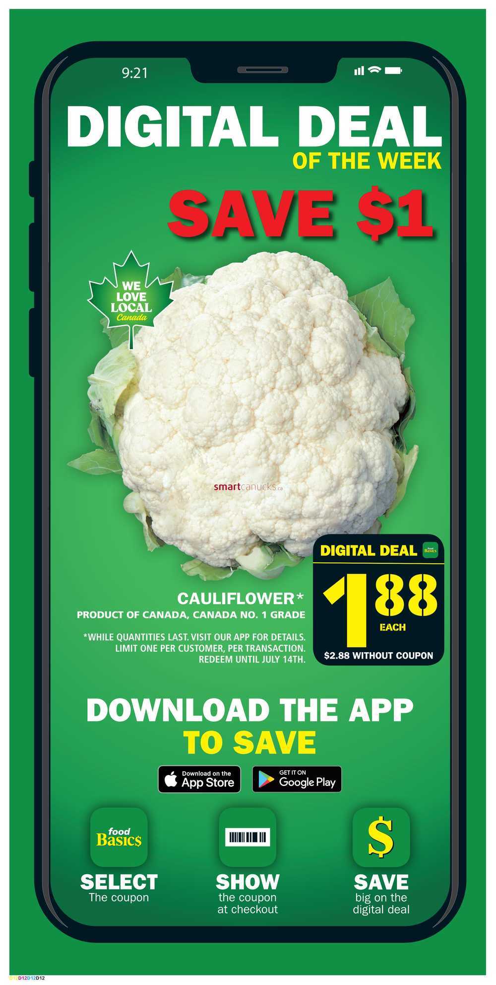 Food Basics Flyer July 8 To 14