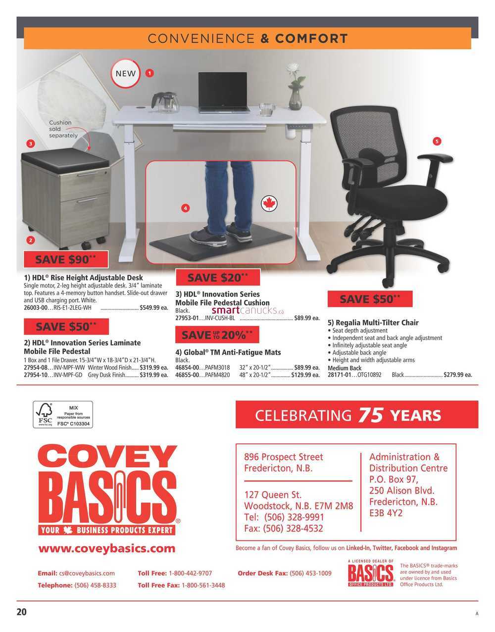 Covey Basics Flyer October 1 to 31