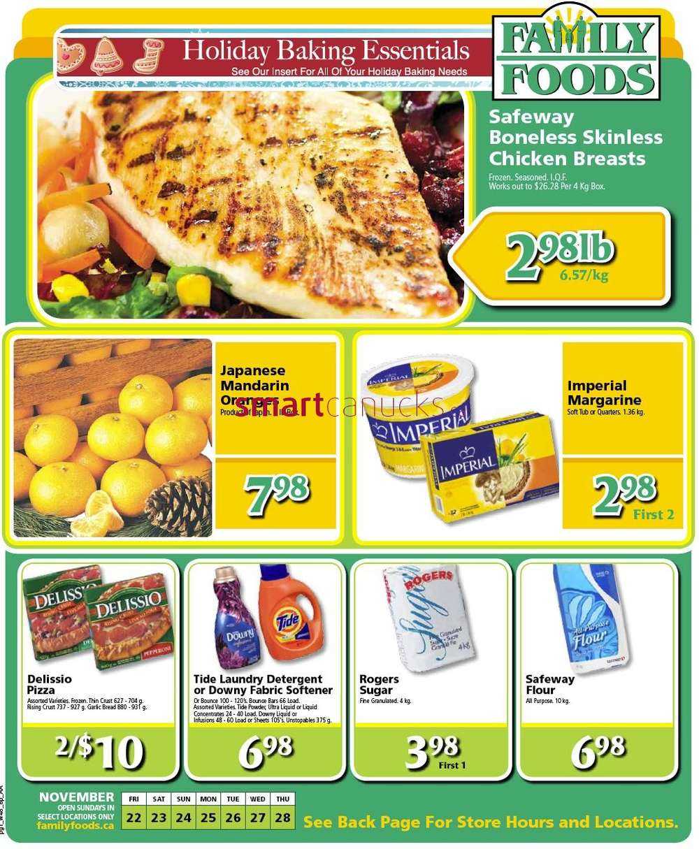 Family Foods Flyer November 22 To 28