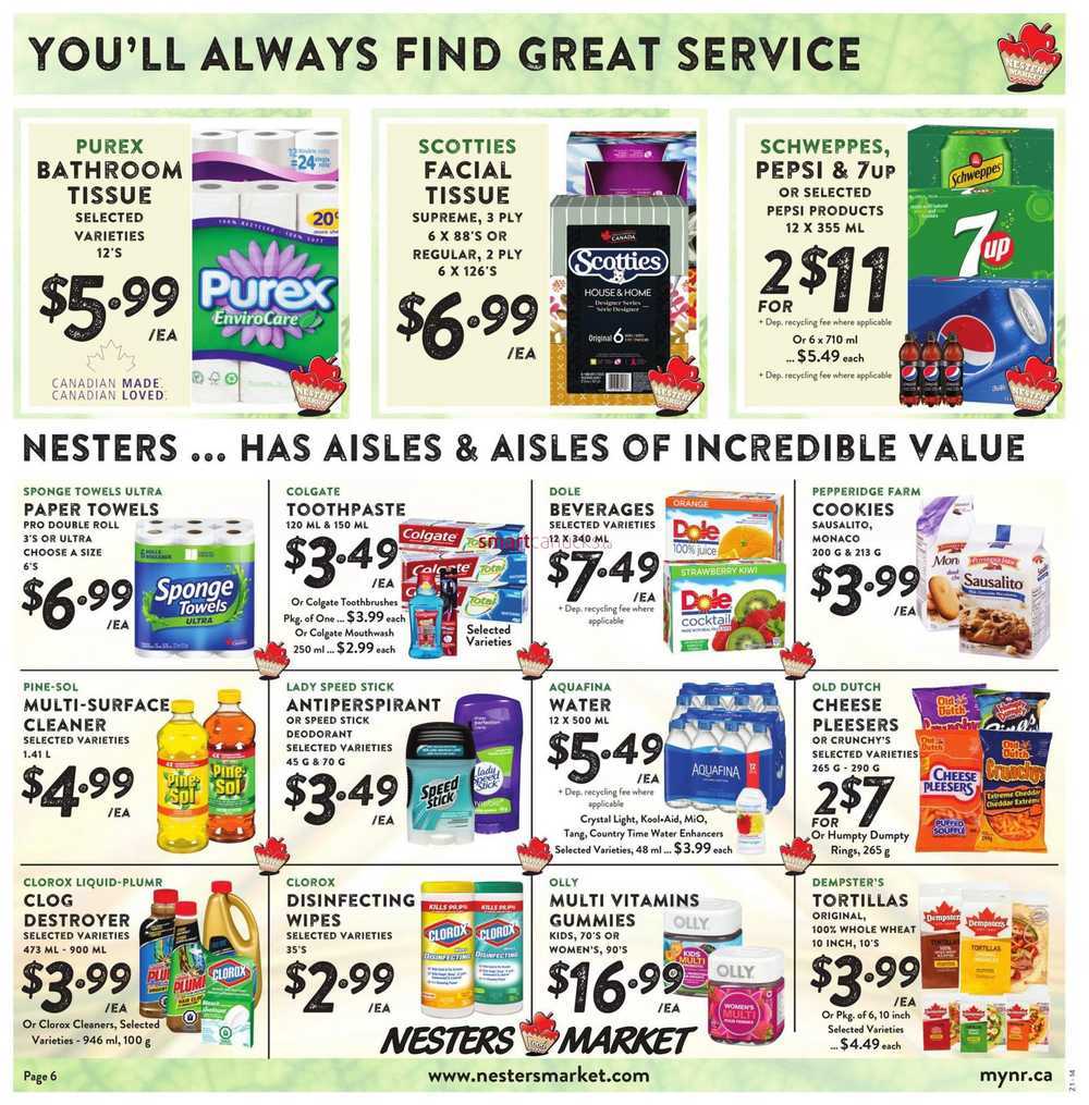 Nesters Market Flyer March 20 to 26