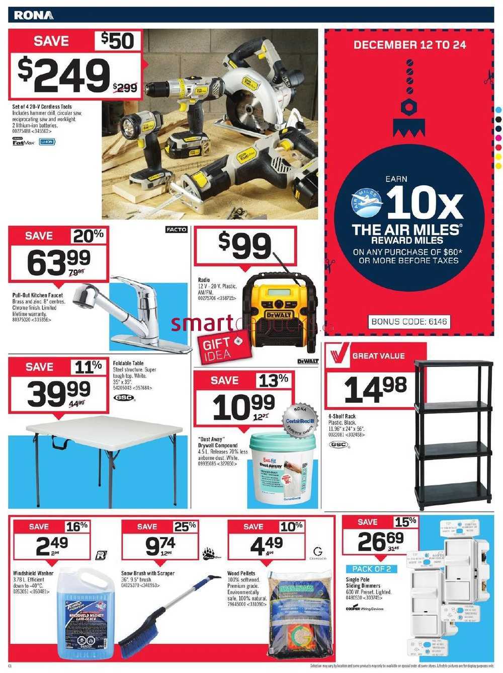 Rona flyer December 12 to 24