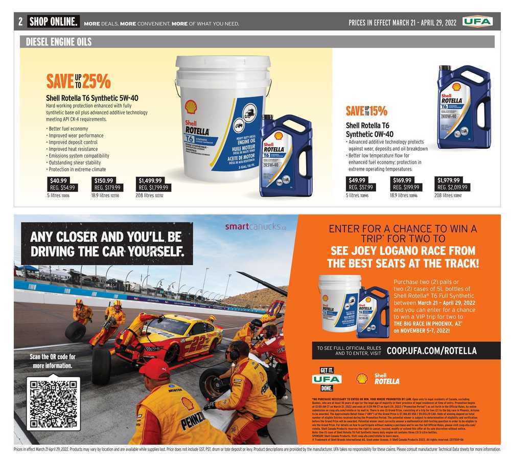 UFA United Farmers of Alberta Flyer March 21 to May 14