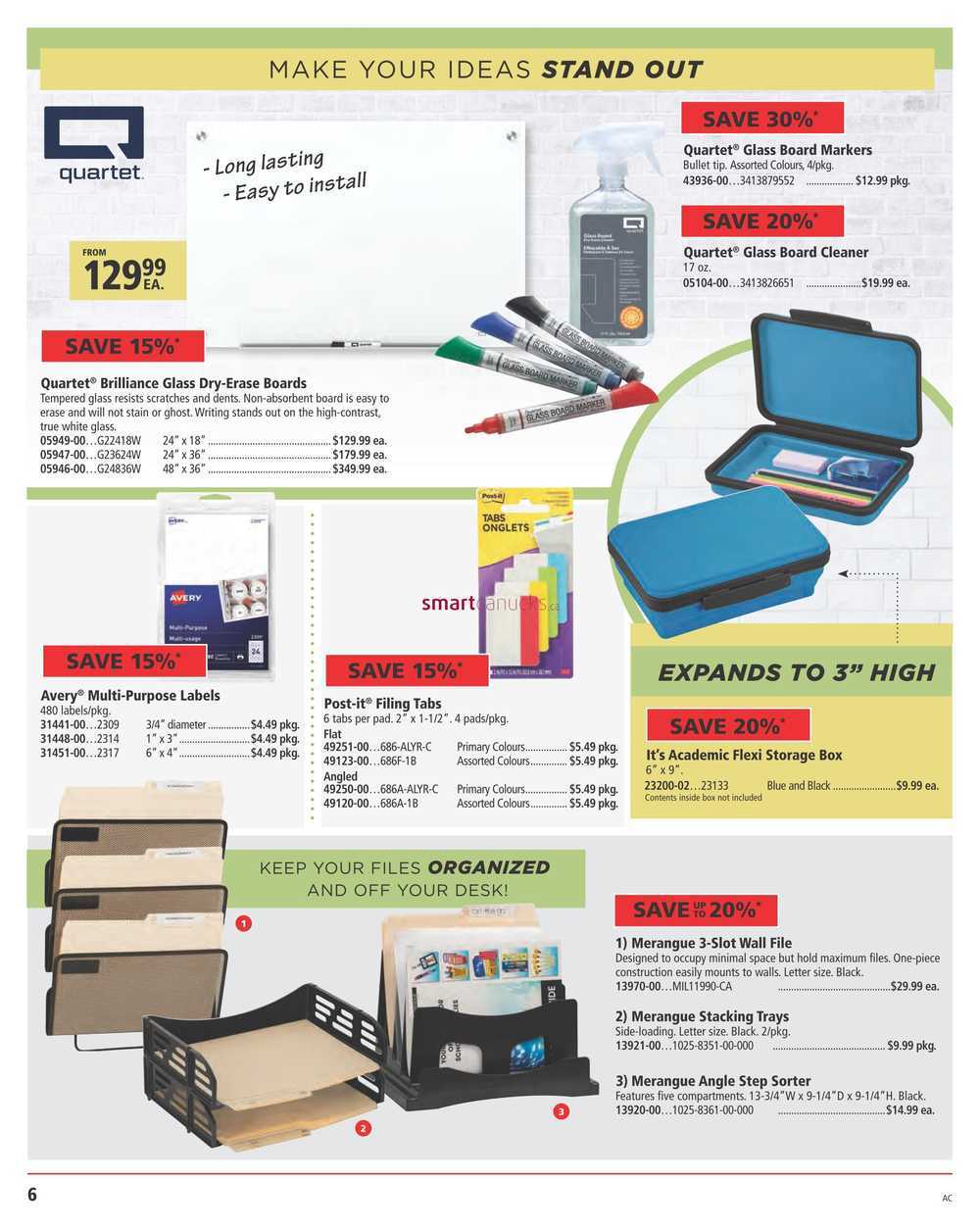Covey Basics Flyer April 1 to 30