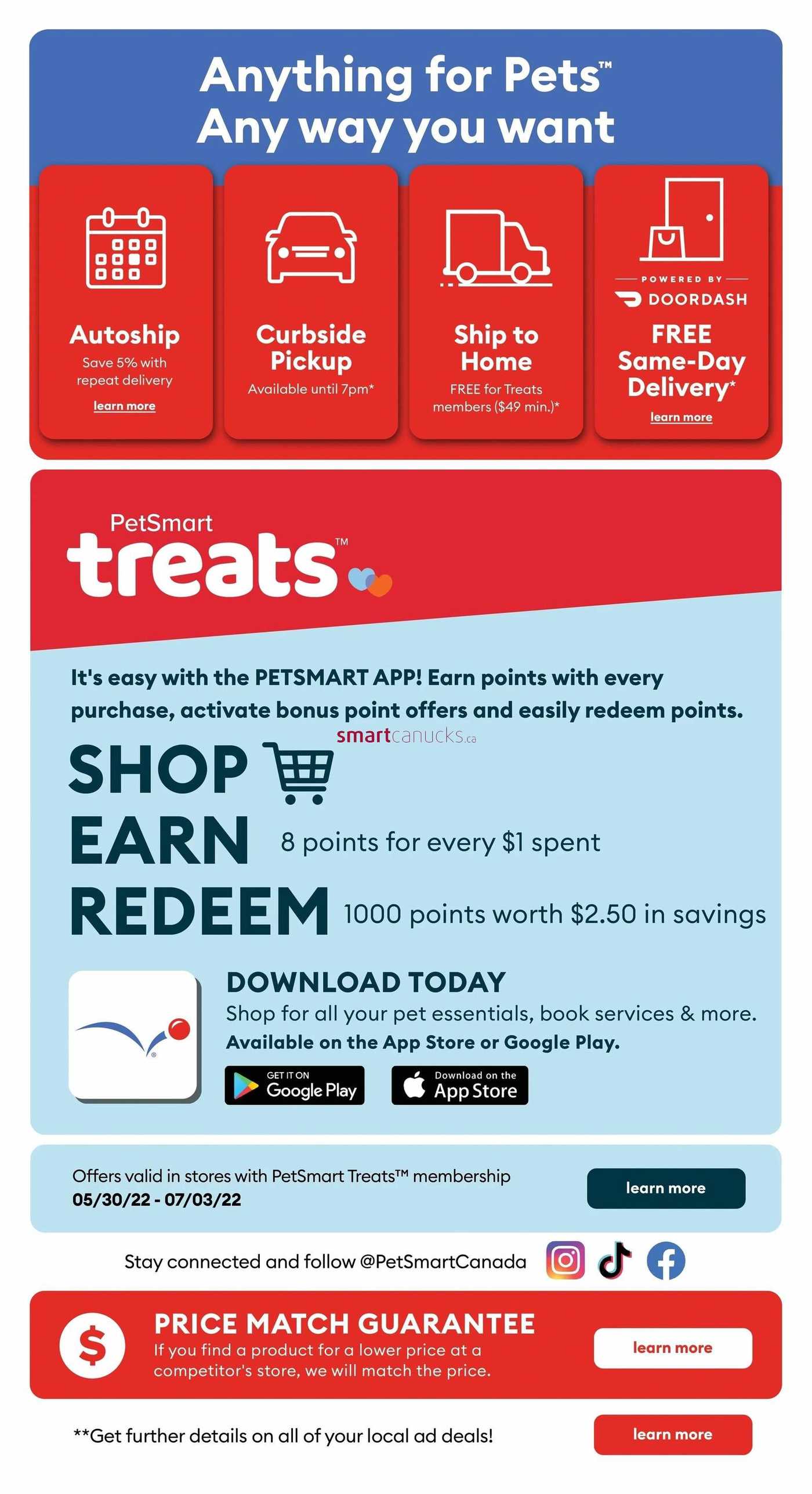 PetSmart Flyer May 30 To July 3 PetSmart Flyer May 30 To July 3