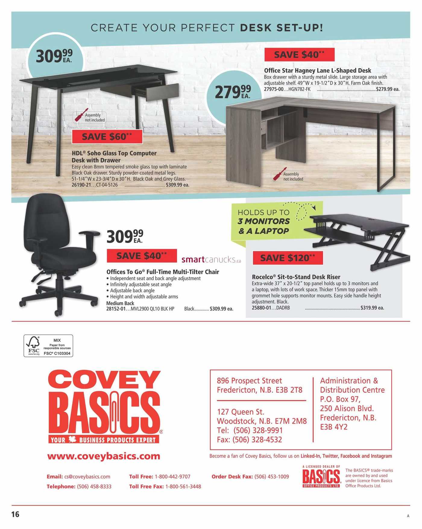 Covey Basics Flyer June 1 to 30