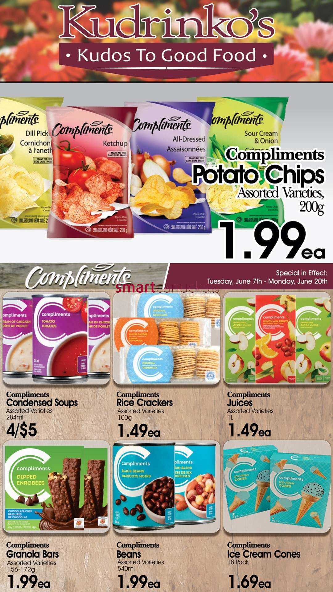 Kudrinko's Flyer June 7 to 20