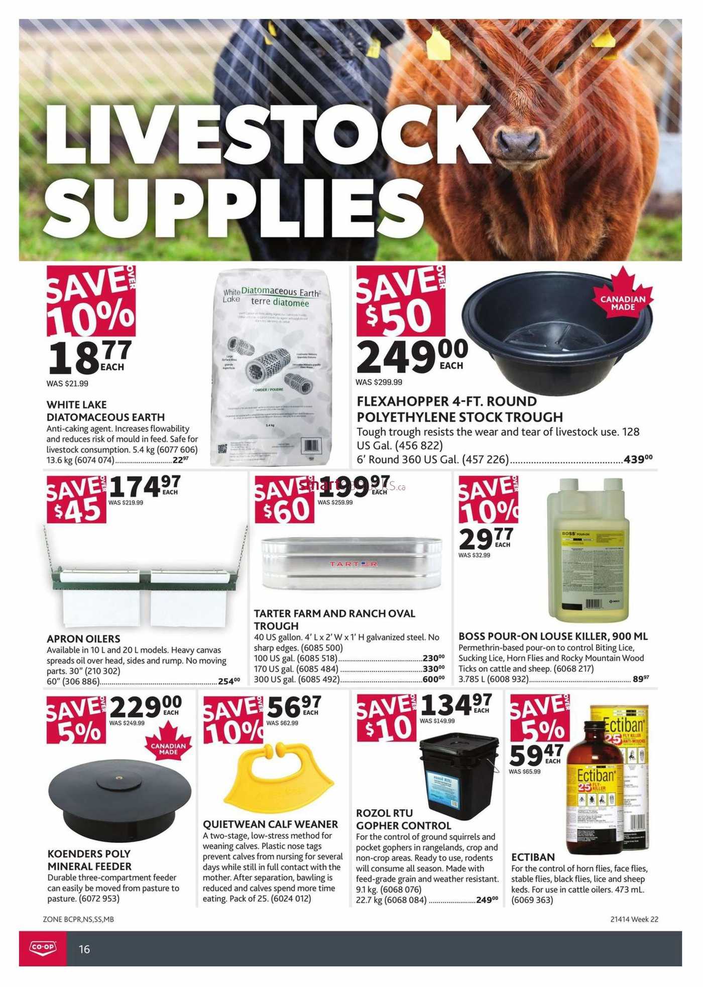 Co-op (West) Rural Routes Flyer May 26 to June 8