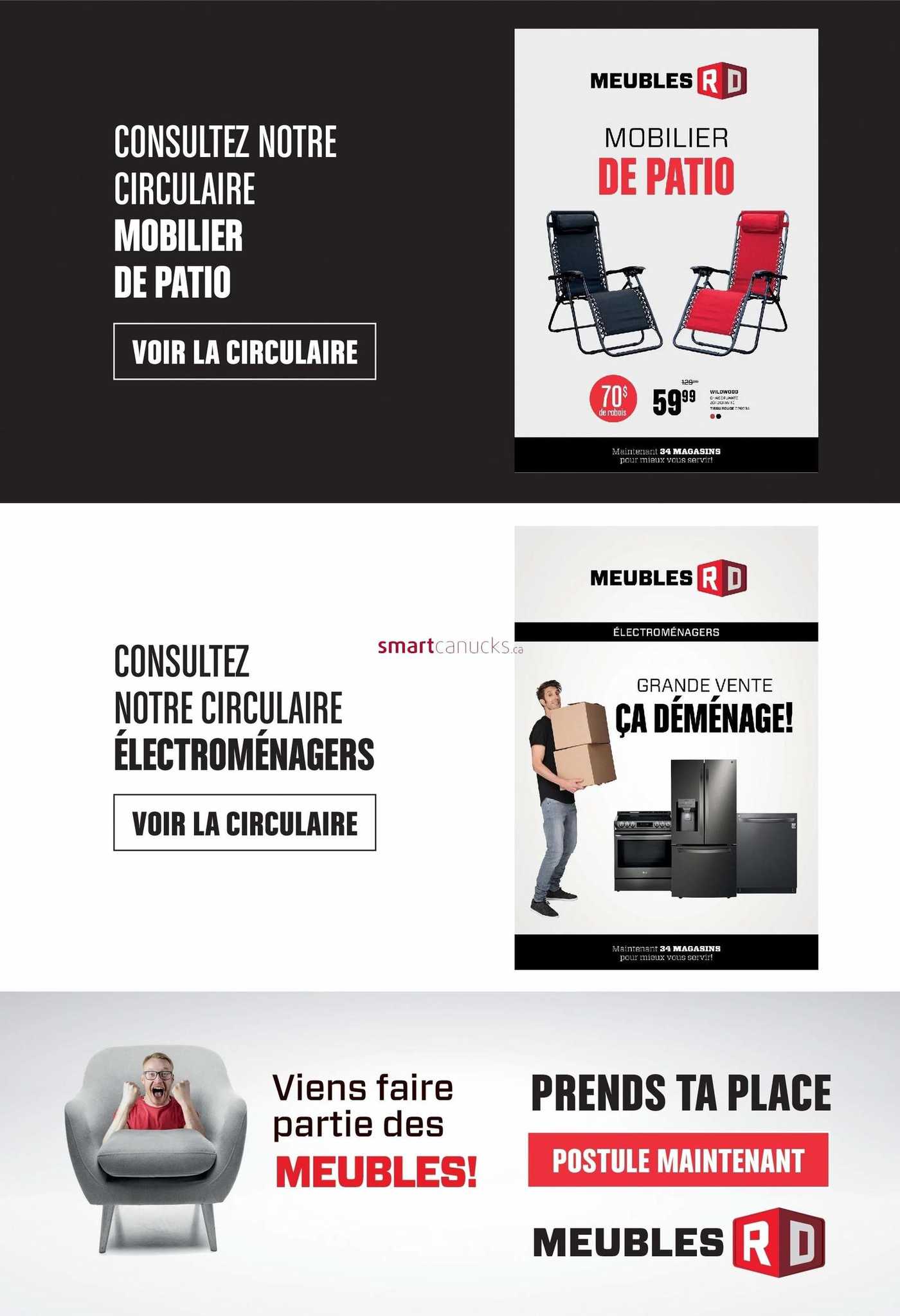 Meubles RD Furniture Flyer June 20 to July 10