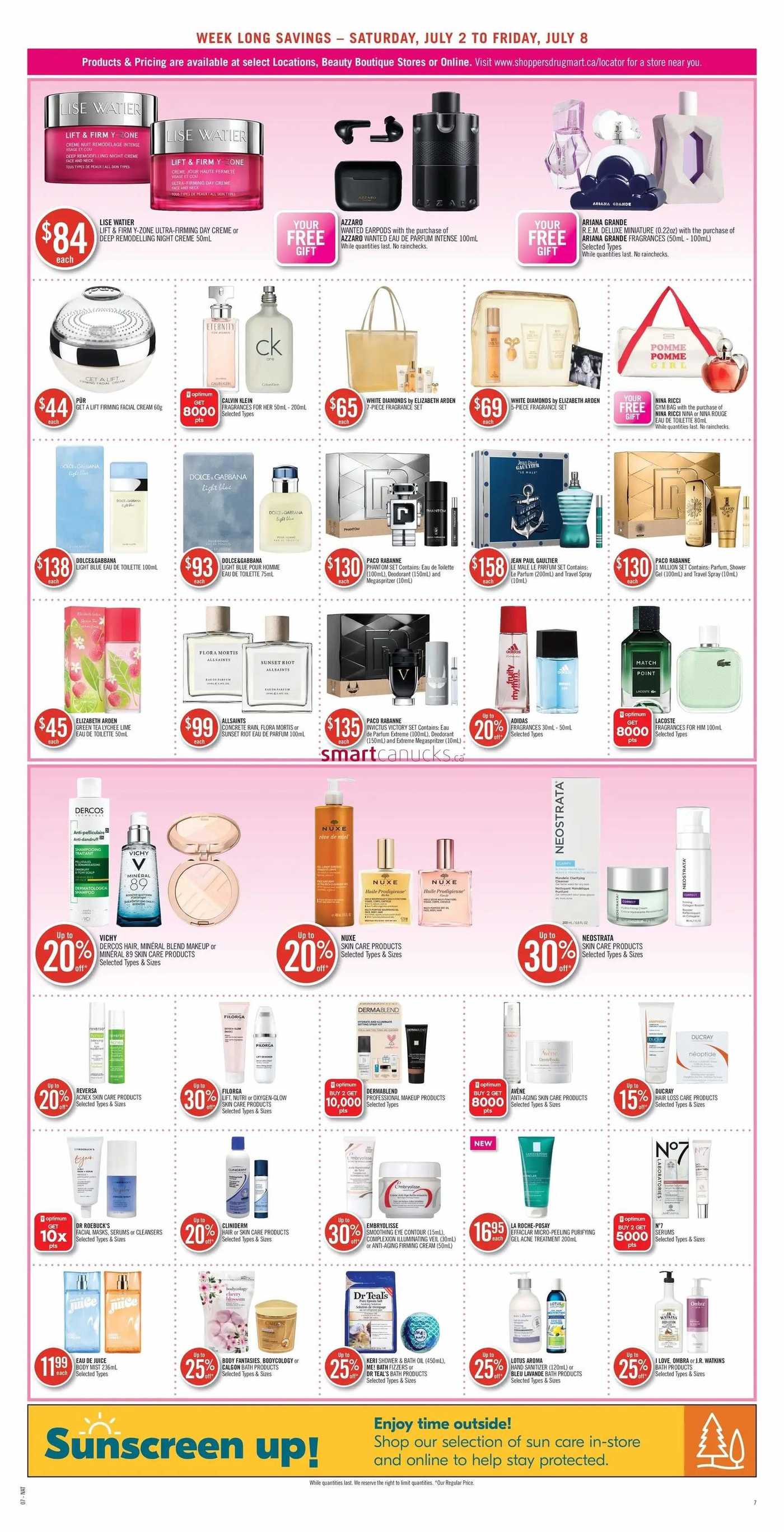 Shoppers Drug Mart (West) Flyer July 2 to 8