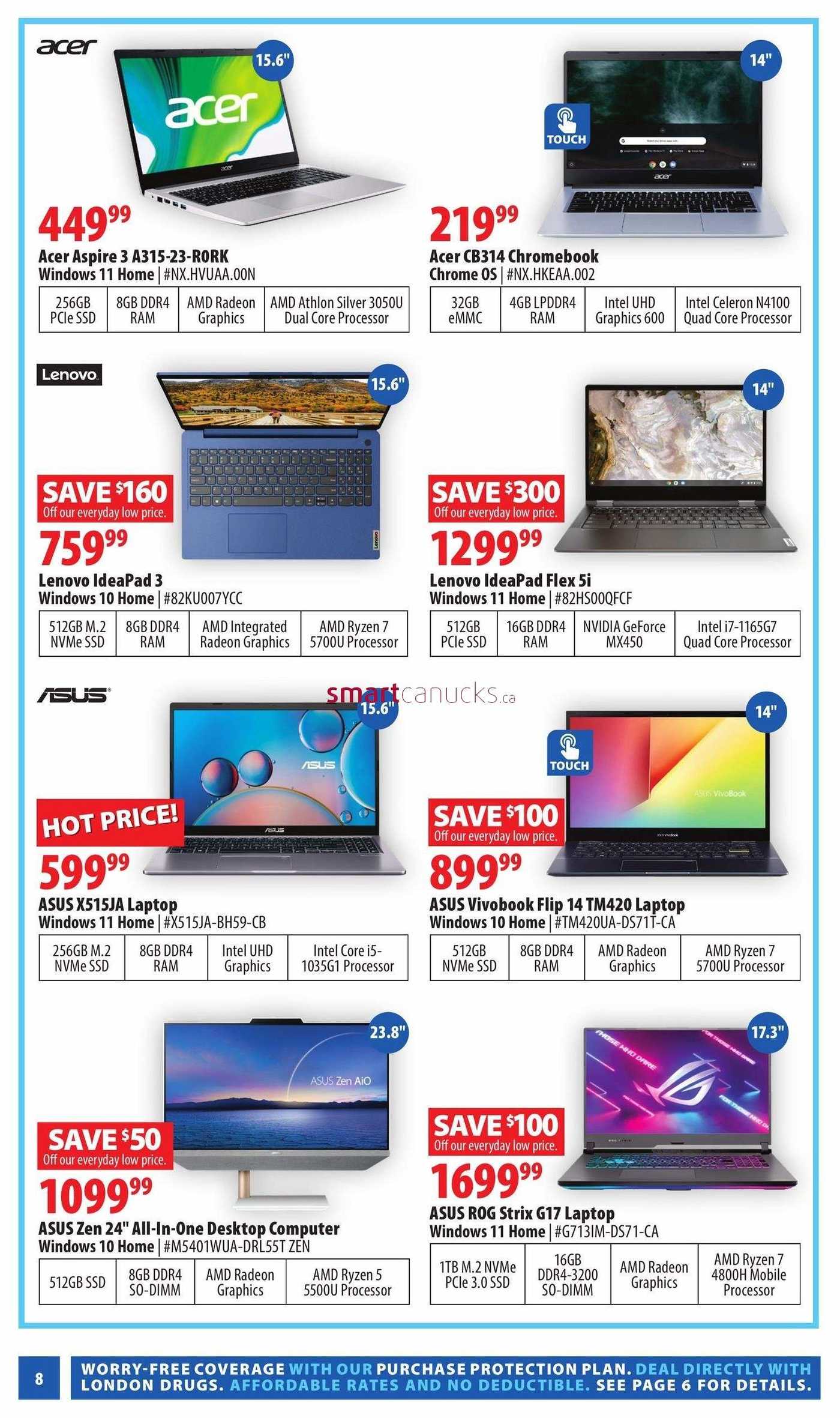 London Drugs Back to Dorm Deals Flyer August 5 to 17
