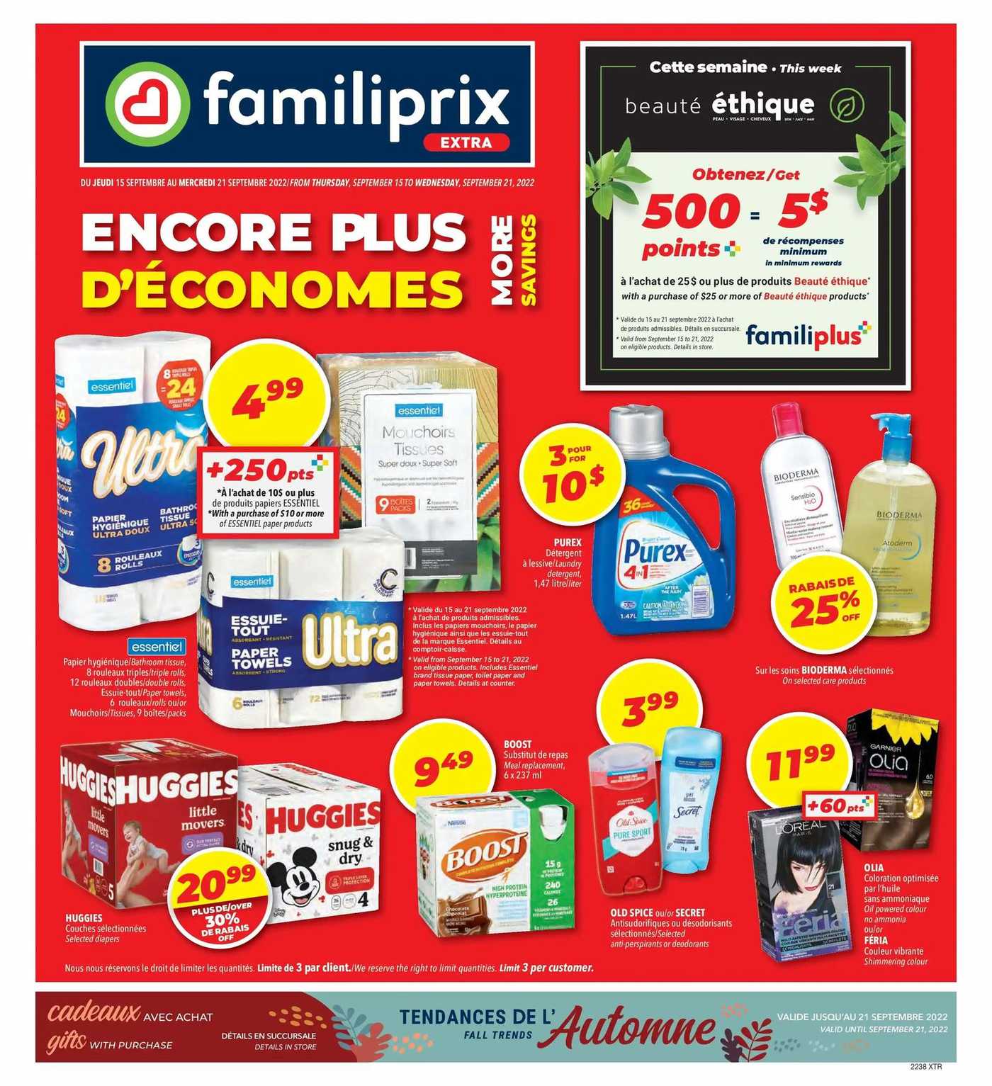 Familiprix Extra Flyer September 15 To 21 Familiprix Extra Flyer September 15 To 21
