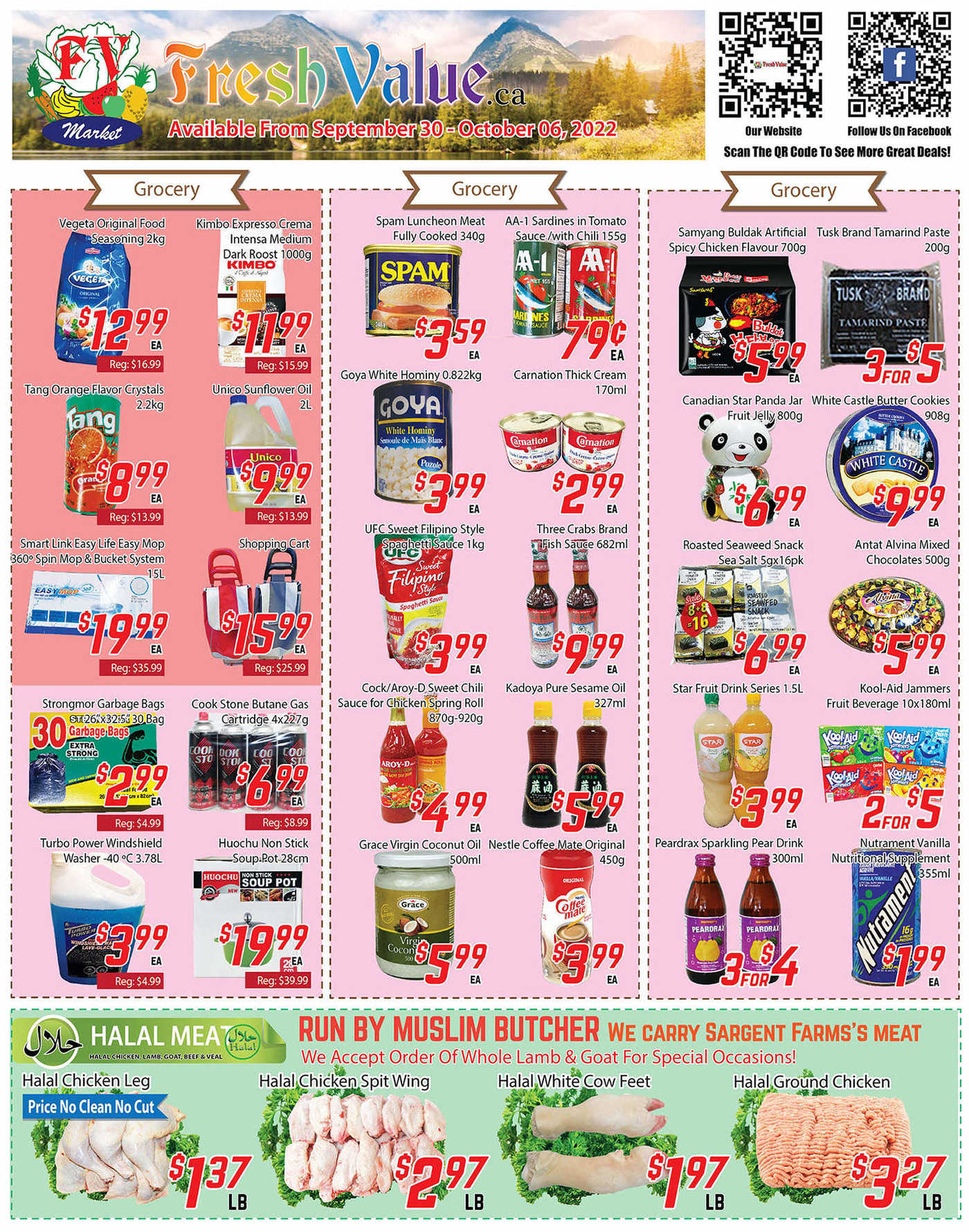 Fresh Value Flyer September 30 To October 6