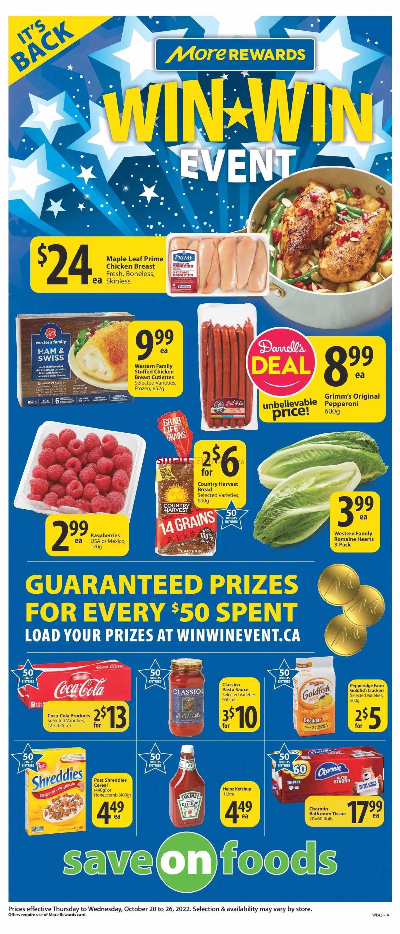 Save On Foods BC Flyer October 20 To 26