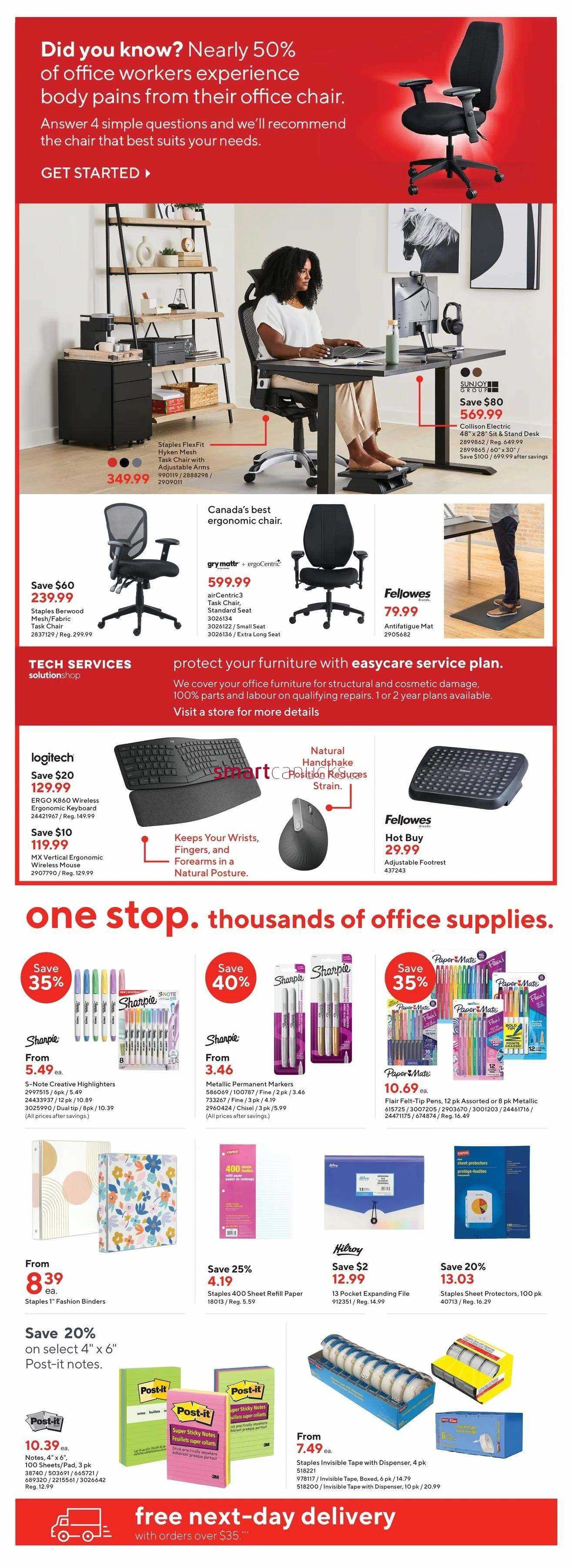 Staples Flyer December 7 to 13