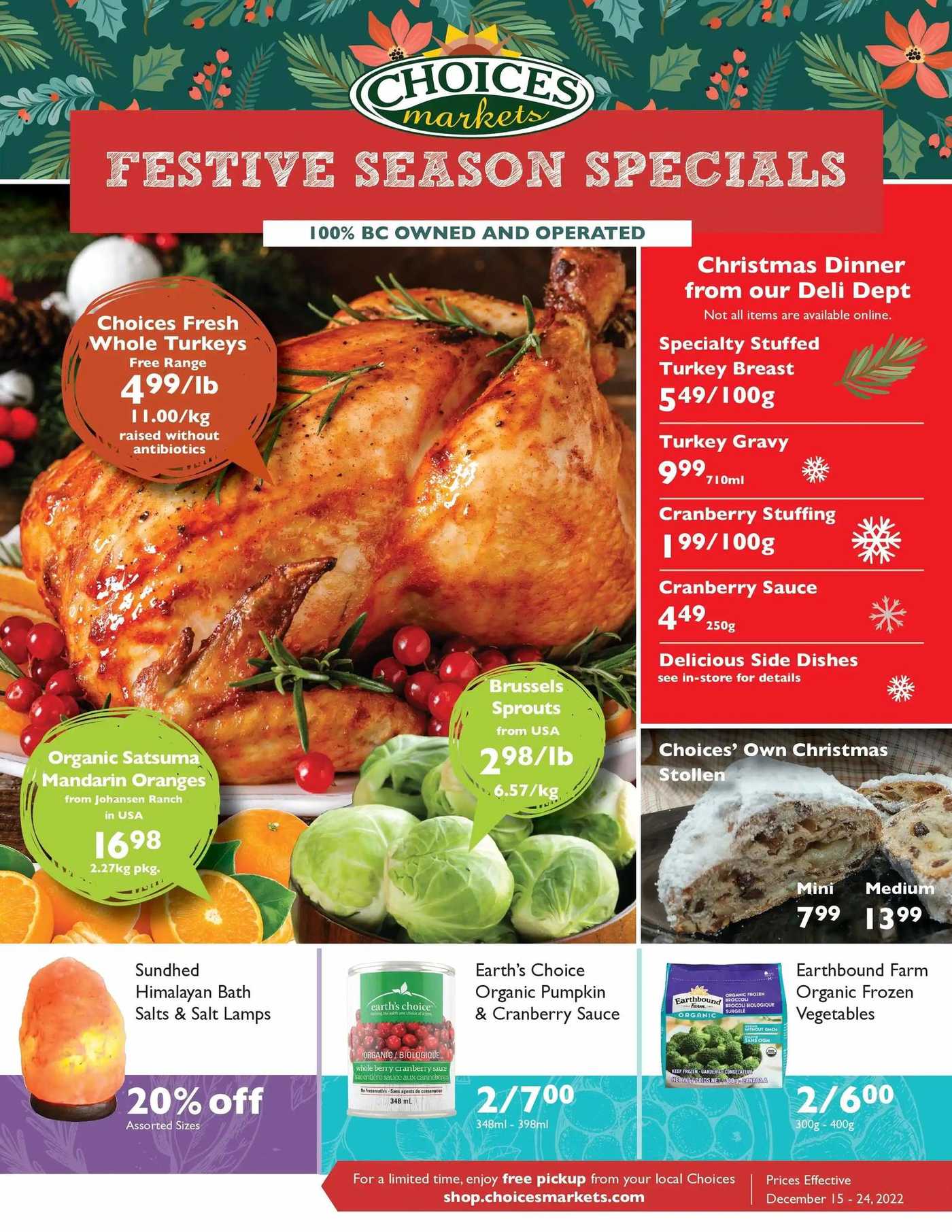Choices Market Flyer December 15 To 24 Choices Market Flyer December 15 To 24