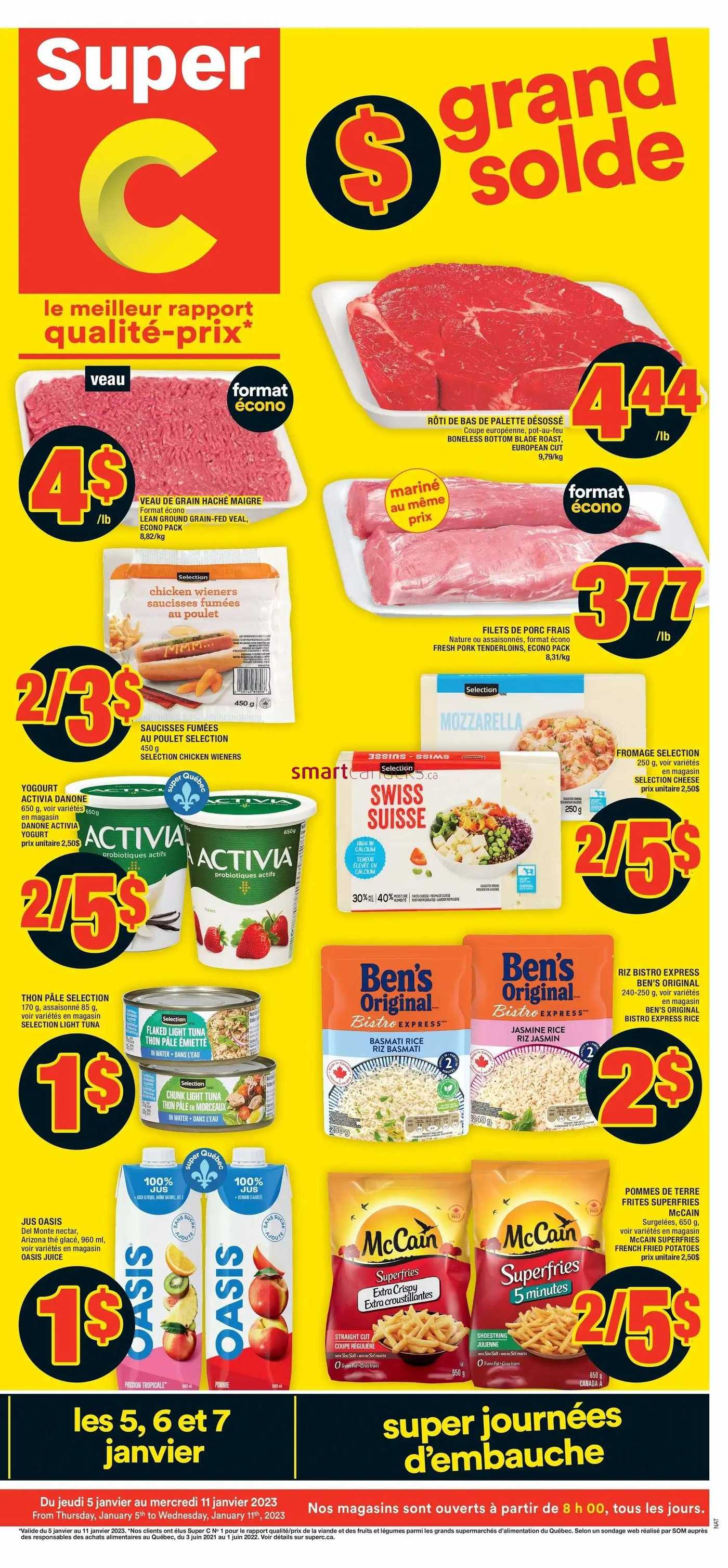 Super C Flyer January 5 To 11