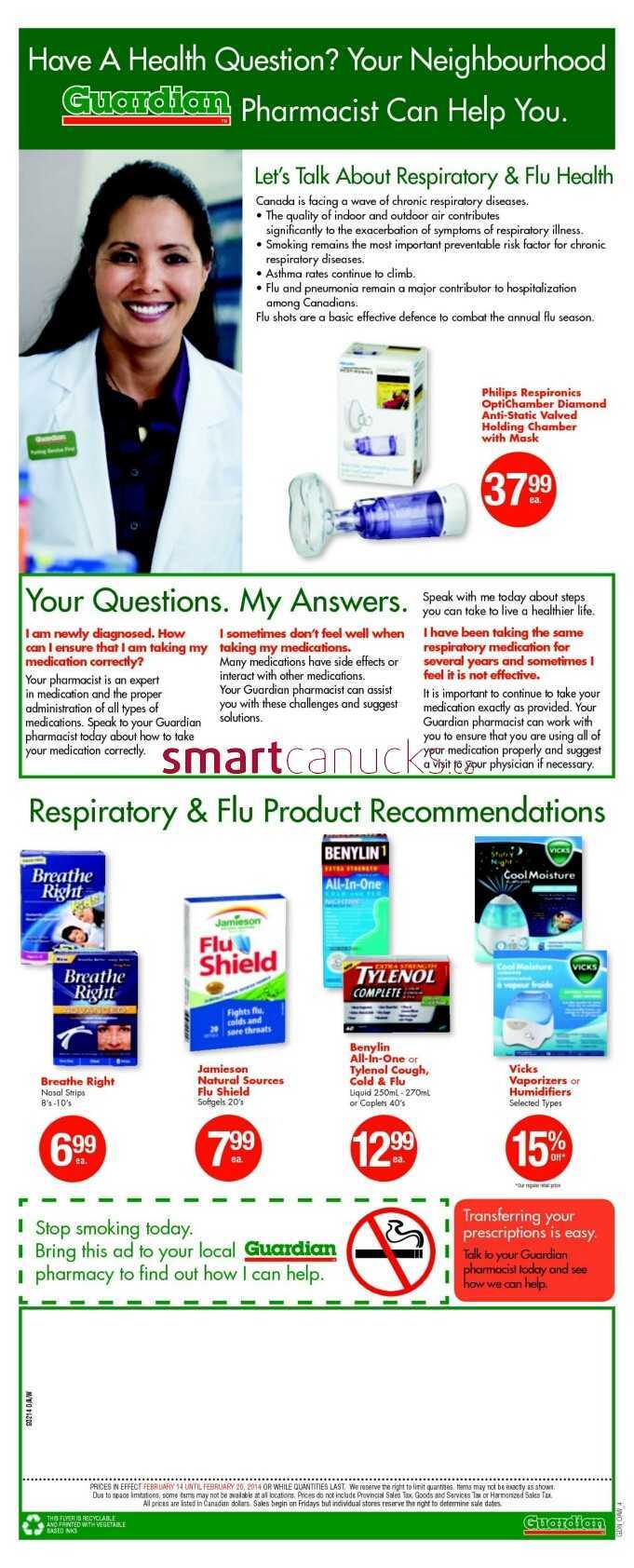 Guardian Drugs flyer February 14 to 20