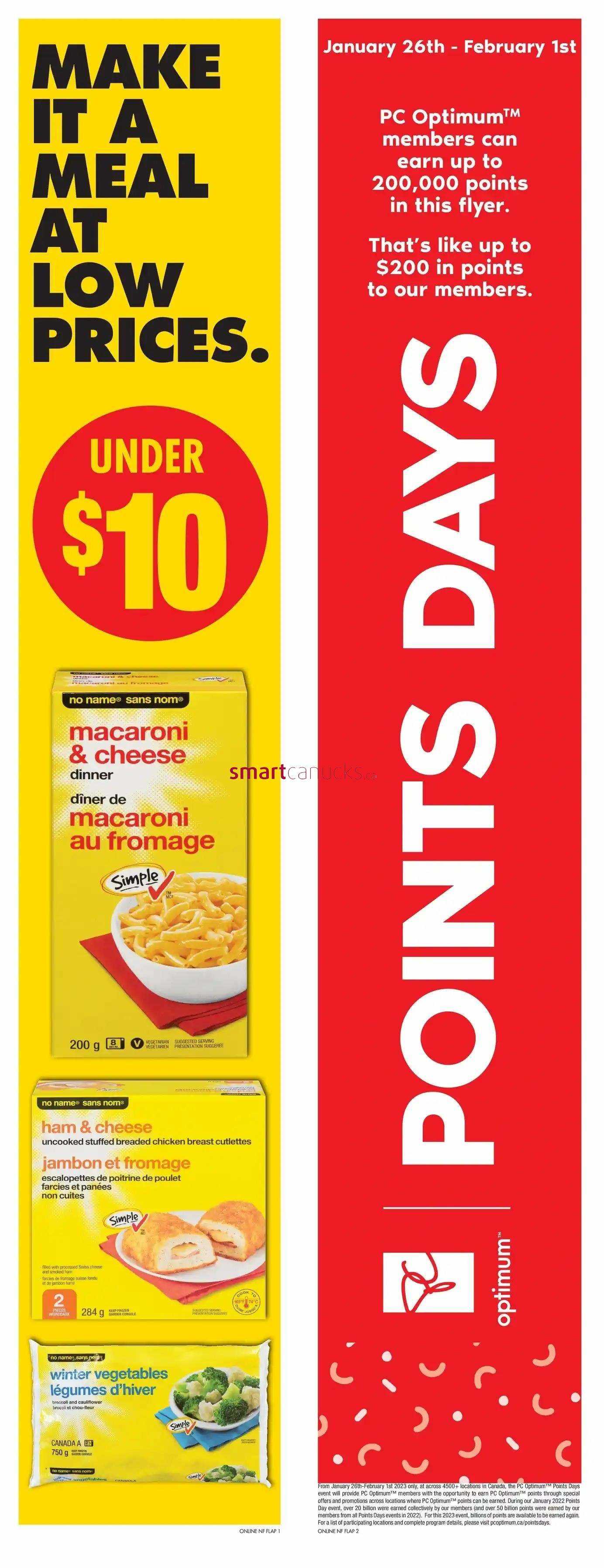 No Frills West Flyer January 26 To February 1 No Frills West Flyer January 26 To February 1
