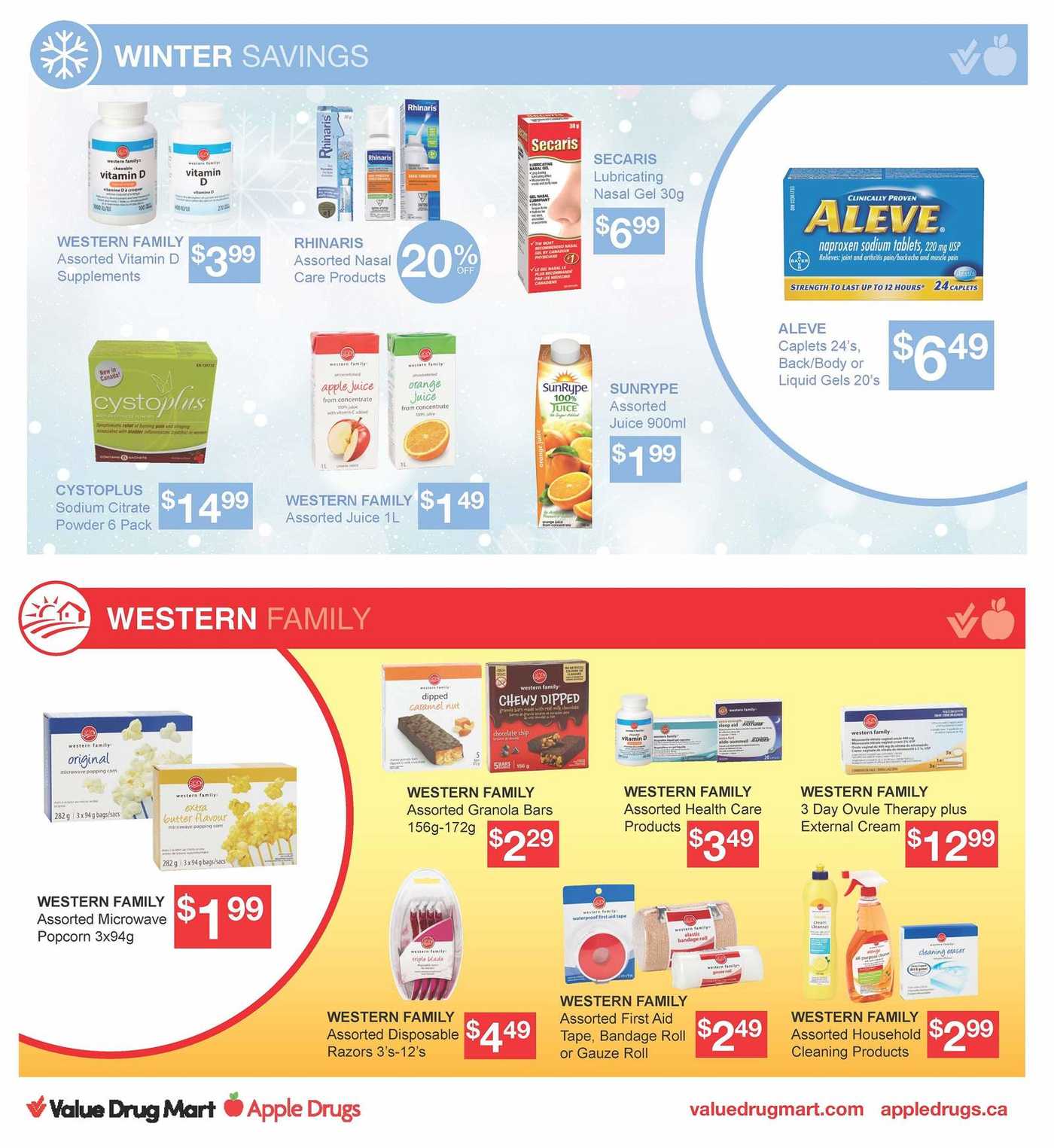 Apple Drugs Flyer January 29 to February 11
