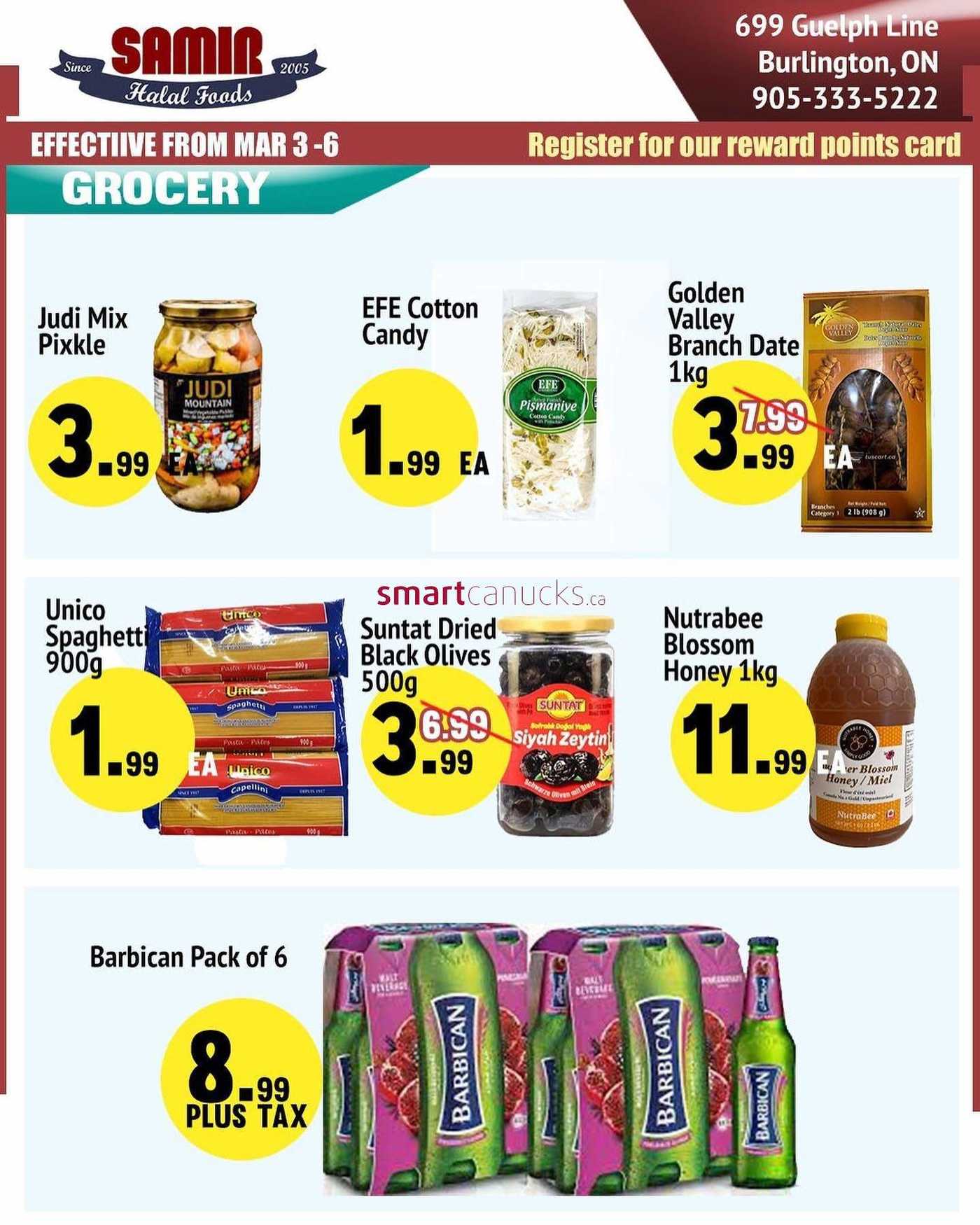 Samir Supermarket Flyer March 3 To 6