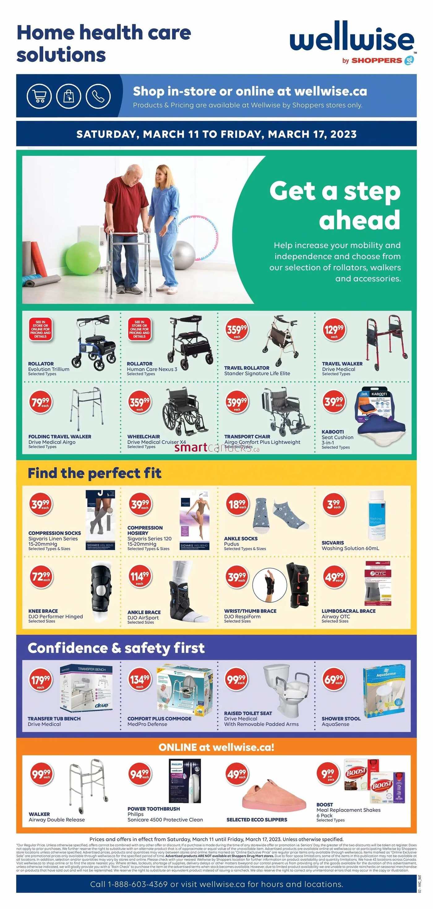 Wellwise By Shoppers Drug Mart Flyer March 11 to 17
