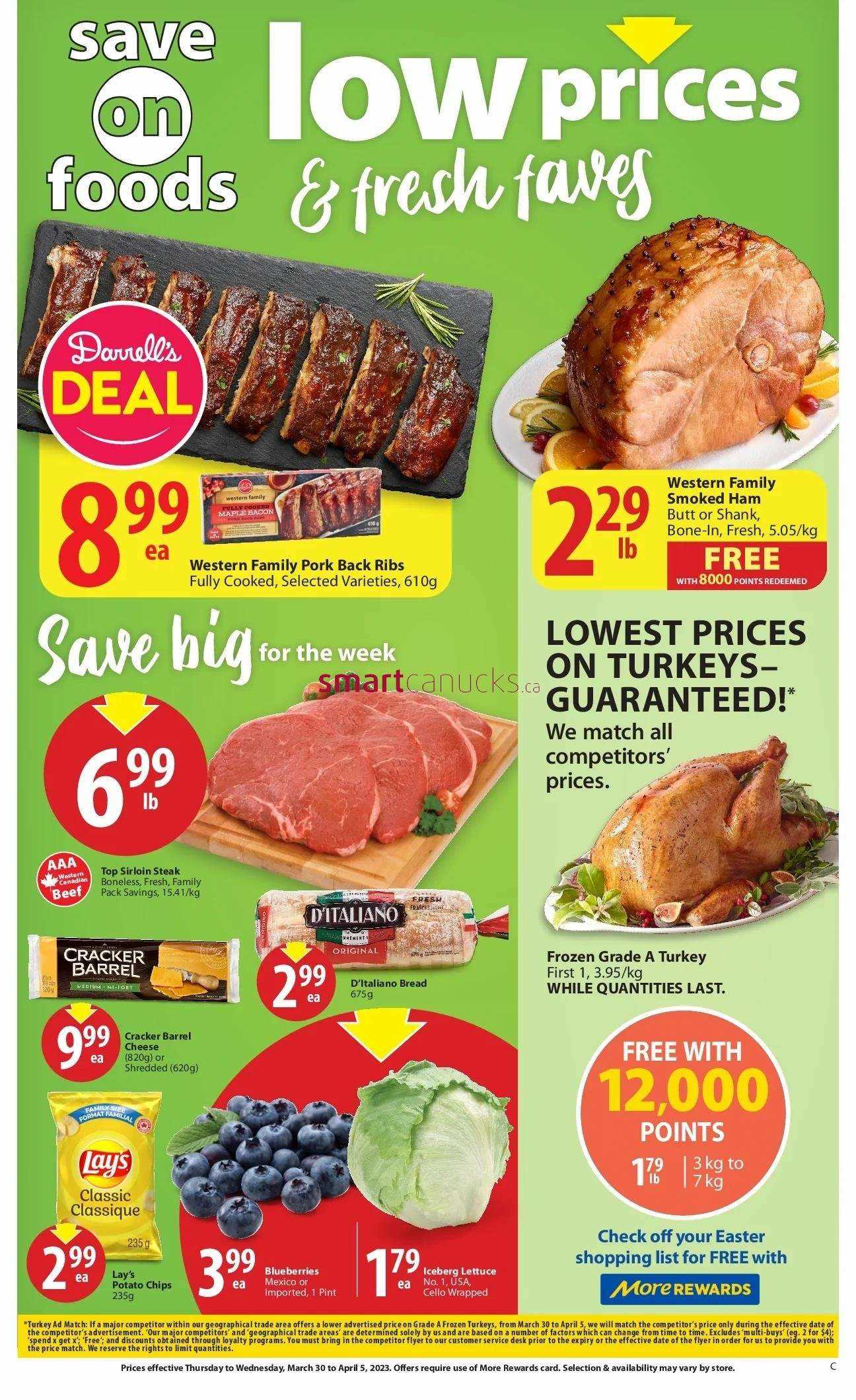 Save On Foods SK Flyer March 30 To April 5