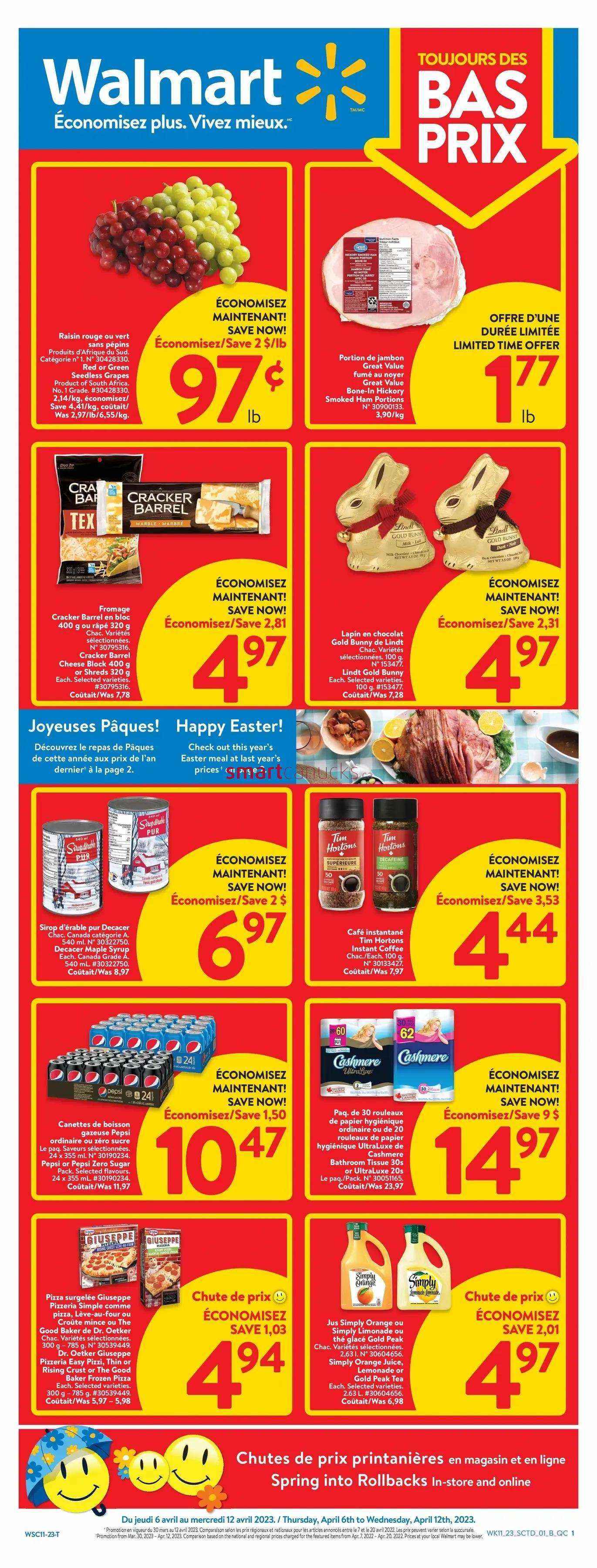 Walmart QC Flyer April 6 To 12